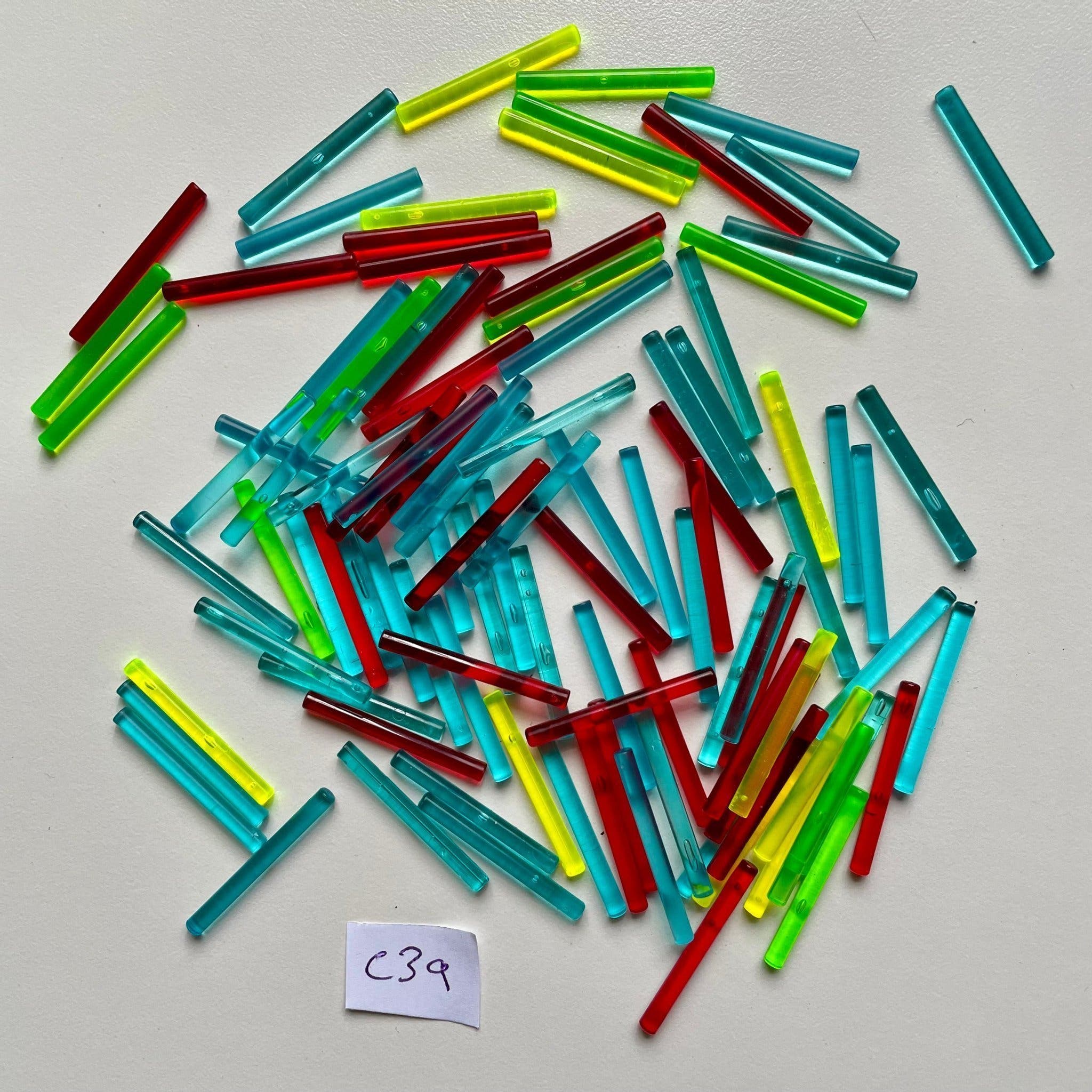 #C38 ÄKTA LEGO 100st lightsabers Star wars figu.. | Köp på Tradera ...