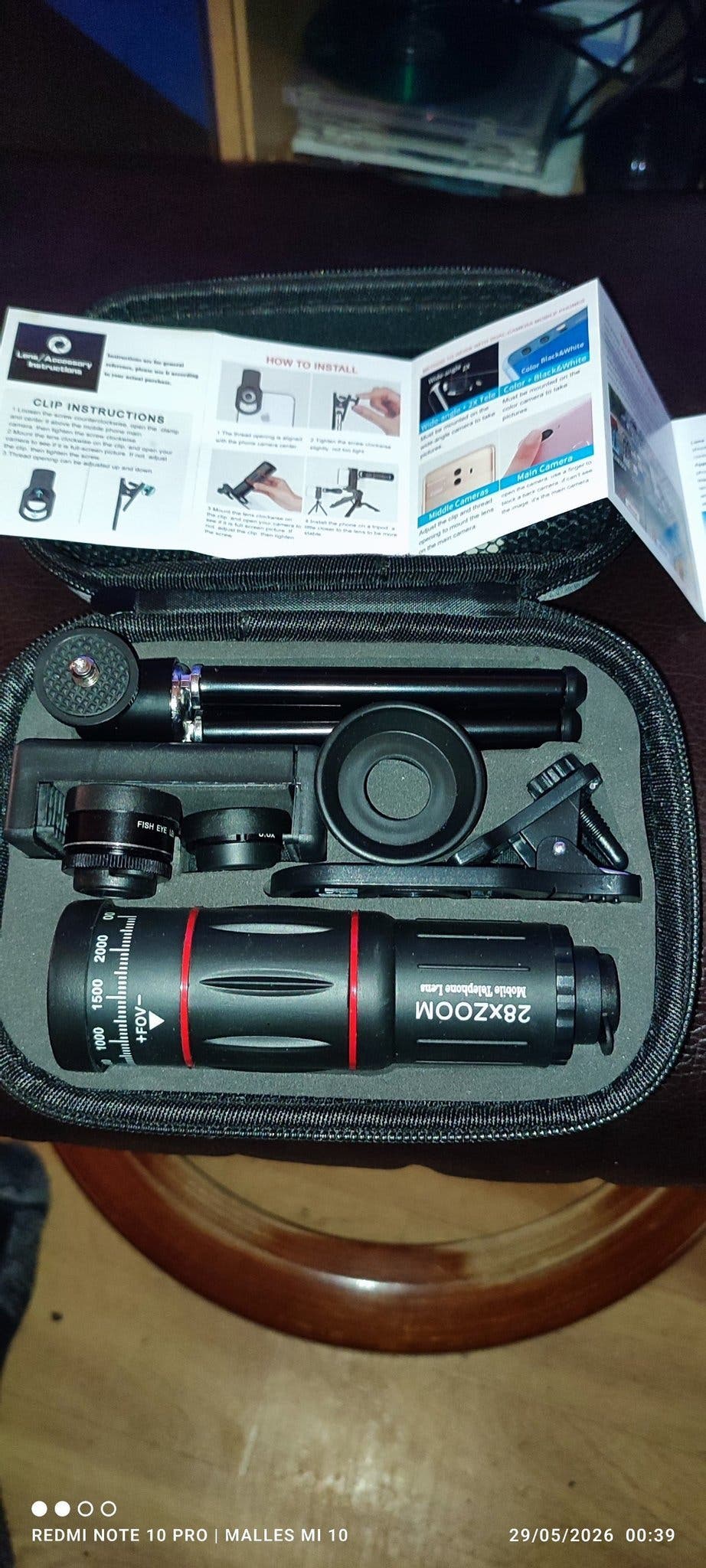 SDFGTstore 28 Clip Type Telescope Telephoto Mob.. | Köp på Tradera ...