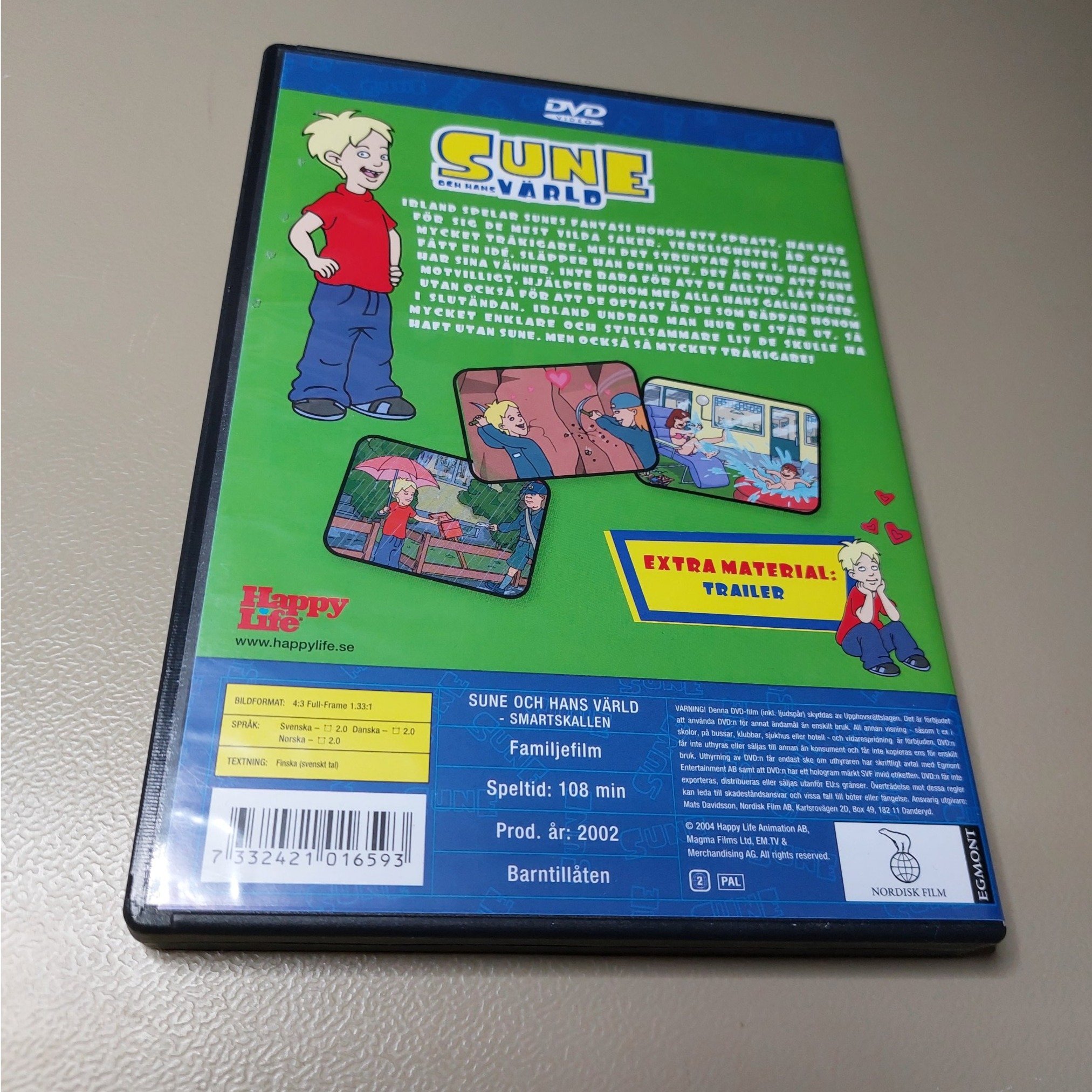 Sune och hans Värld - Smartskallen (2002) - DVD | Köp på Tradera ...