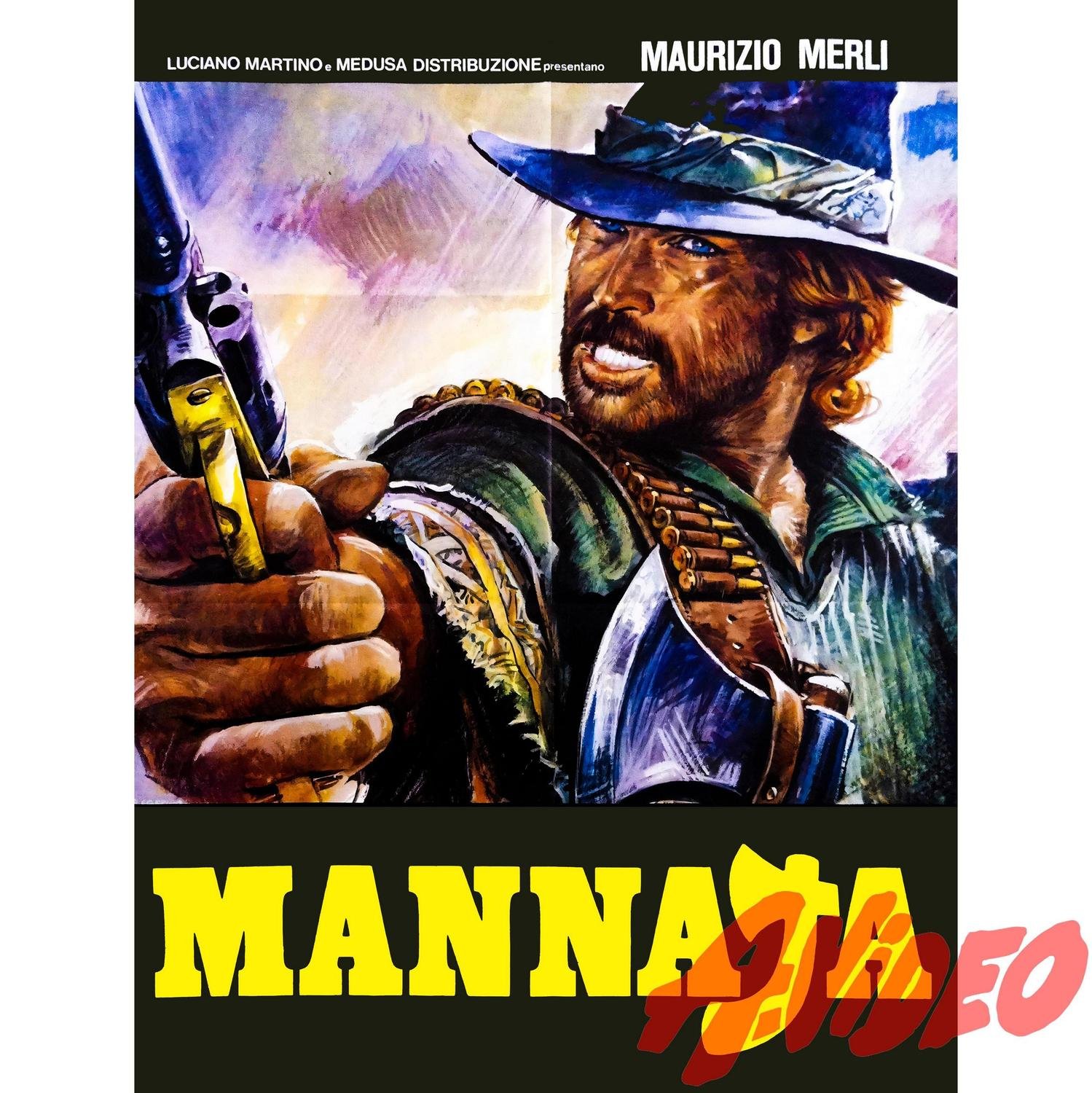 MANNAJA - VHS-KLASSIKER - DIGI-LITO-POSTER 30x40 | Köp på Tradera ...