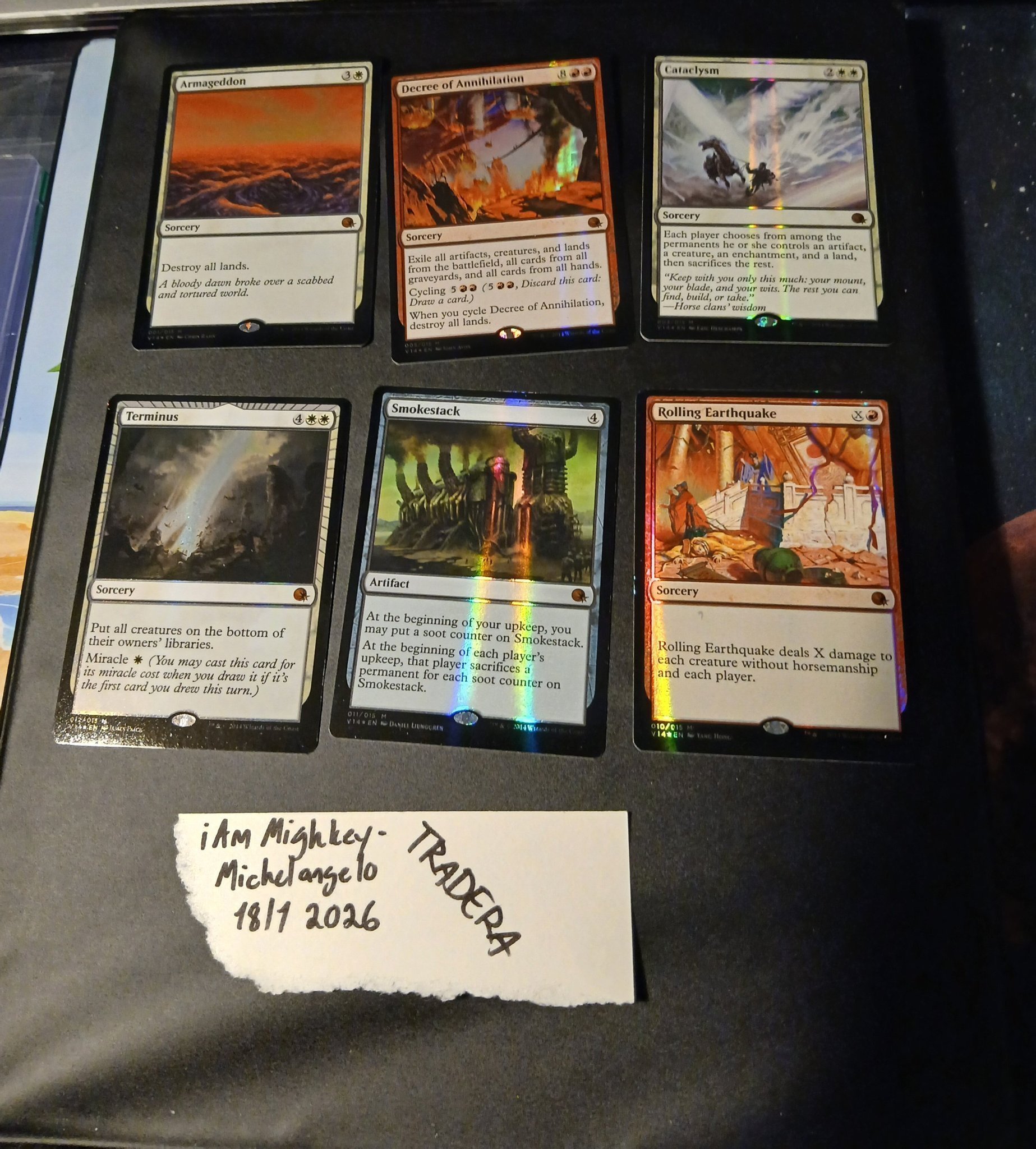 Se produkter som liknar 6 st Mythical Rare Foil cards.. på Tradera ...