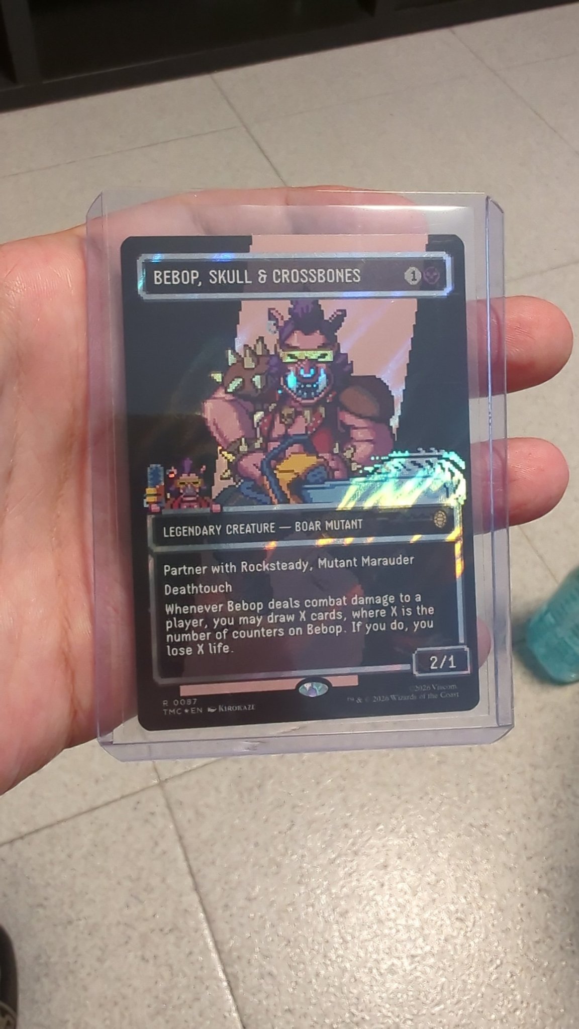 Bebop, Skull & Crossbones Magic the Gathering T.. | Köp på Tradera ...