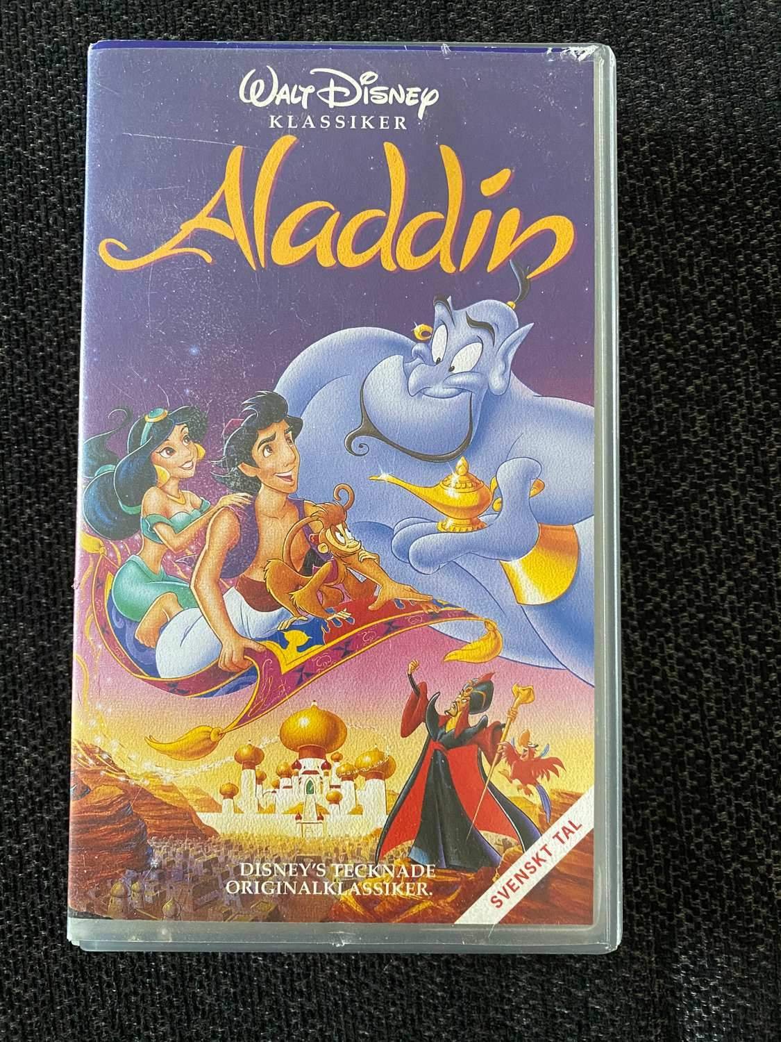 Disney - Aladdin - VHS | Köp från LindesFynd på Tradera (627702318)