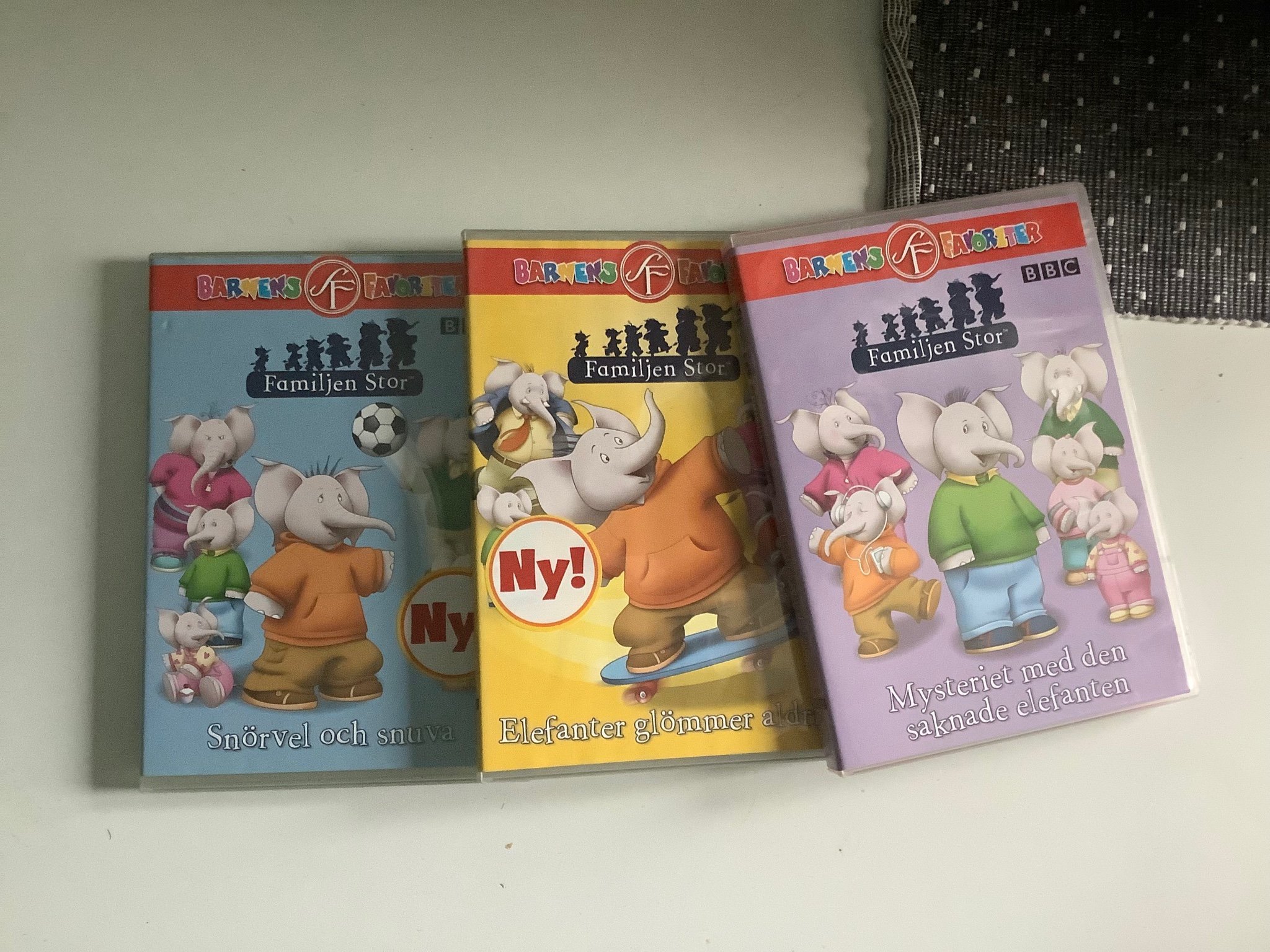 Barnens SF favoriter - familjen stor 3 dvd