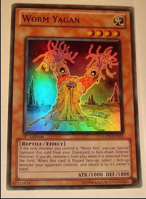 Worm Yagan NYTT YU-GI-OH HA03-EN05.. | Köp från caprod2 på Tradera ...