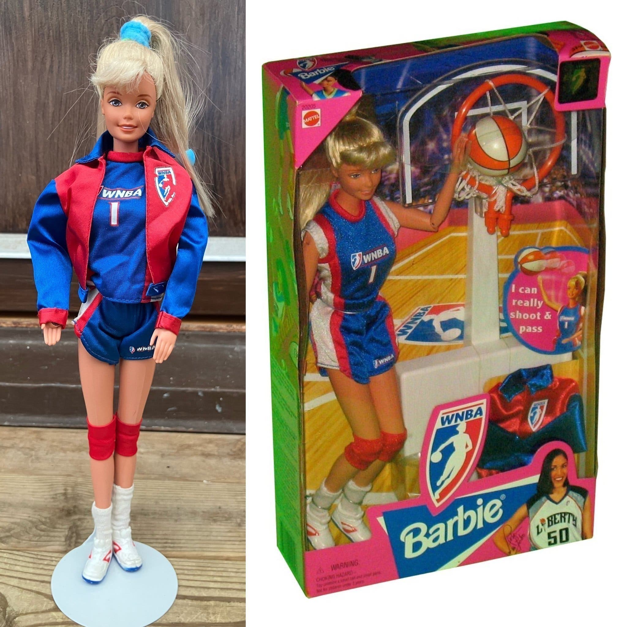 Se produkter som liknar WNBA Barbie 1998 /Mattel på Tradera (700520112)