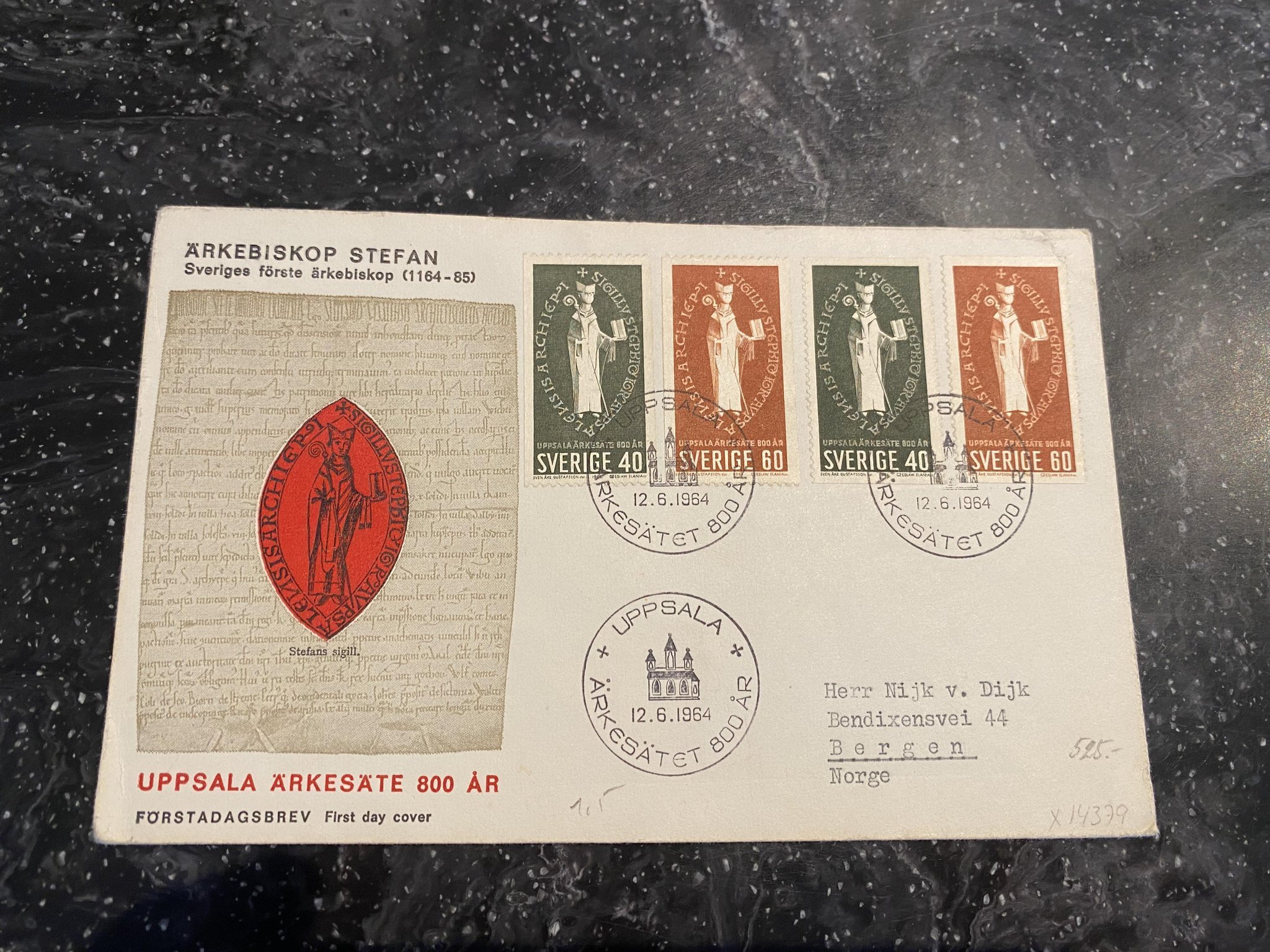 Se produkter som liknar FDC Sverige Vinjett 1964 Upps.. på Tradera ...