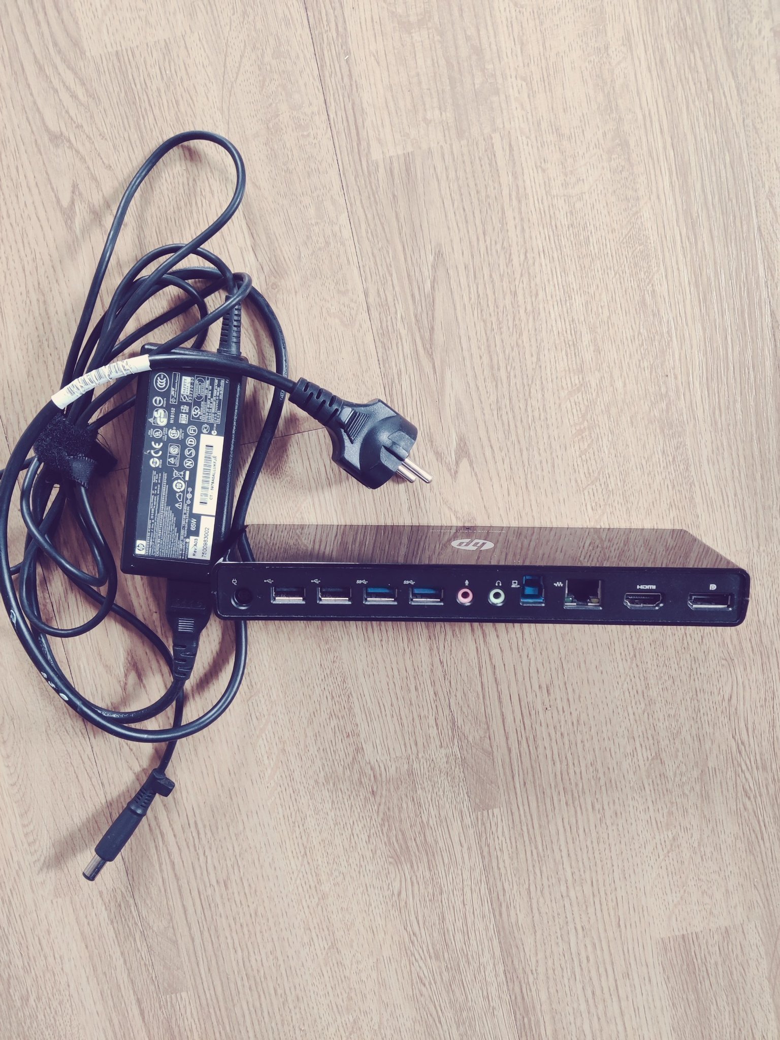 HP 3005pr USB 3.0 Port Replicator Dockningsstat.. | Köp på Tradera ...