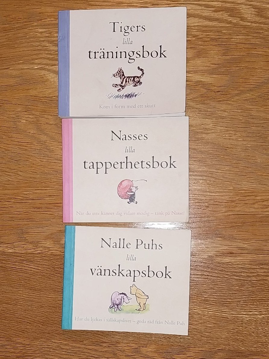 Nalle puh ,Tiger, Nasse böcker | Köp på Tradera (712029904)