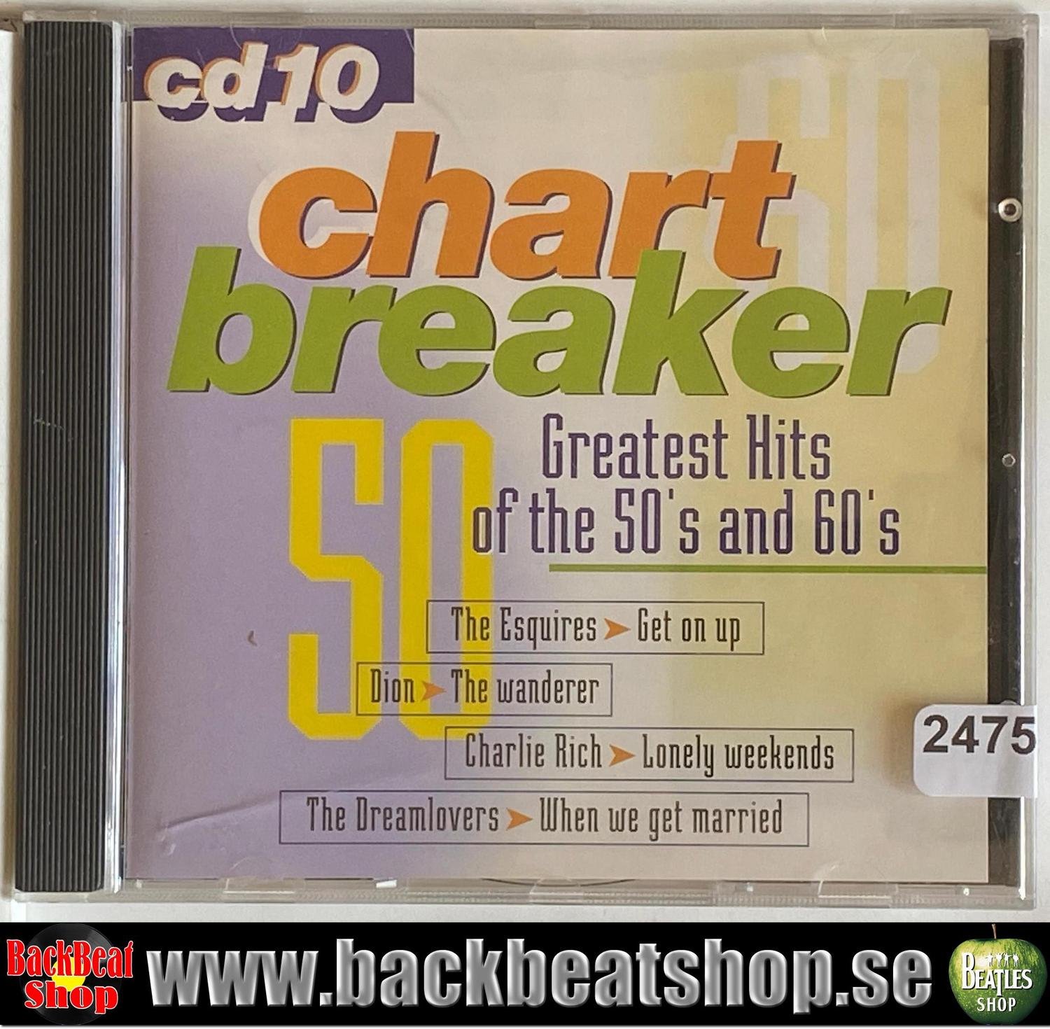 V/A - CHART BREAKER CD10 | Köp från backbeat på Tradera (603087182)