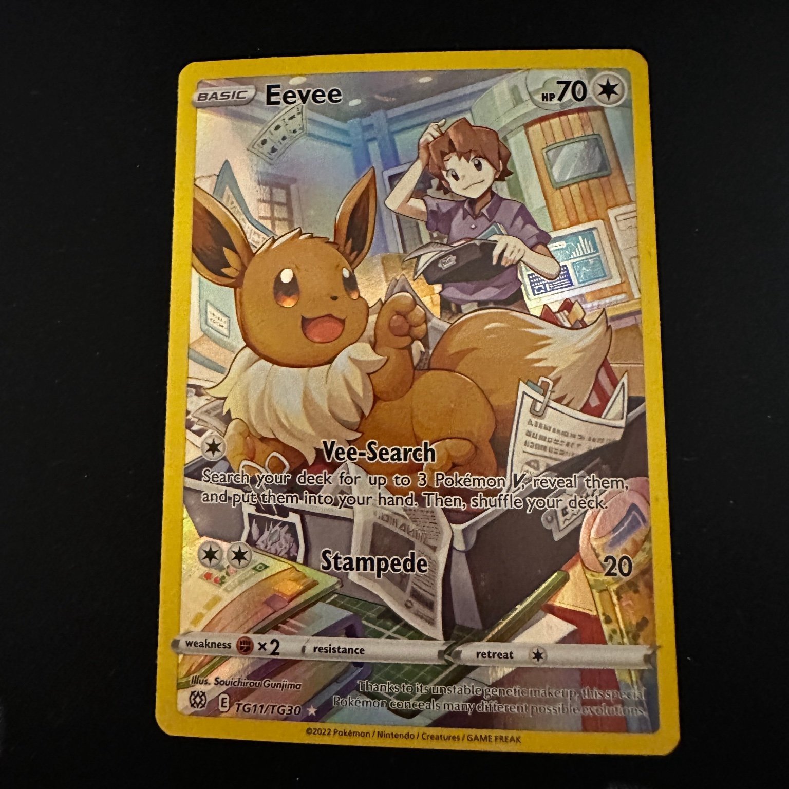 Se produkter som liknar Eevee - Pokémon kort på Tradera (638236172)