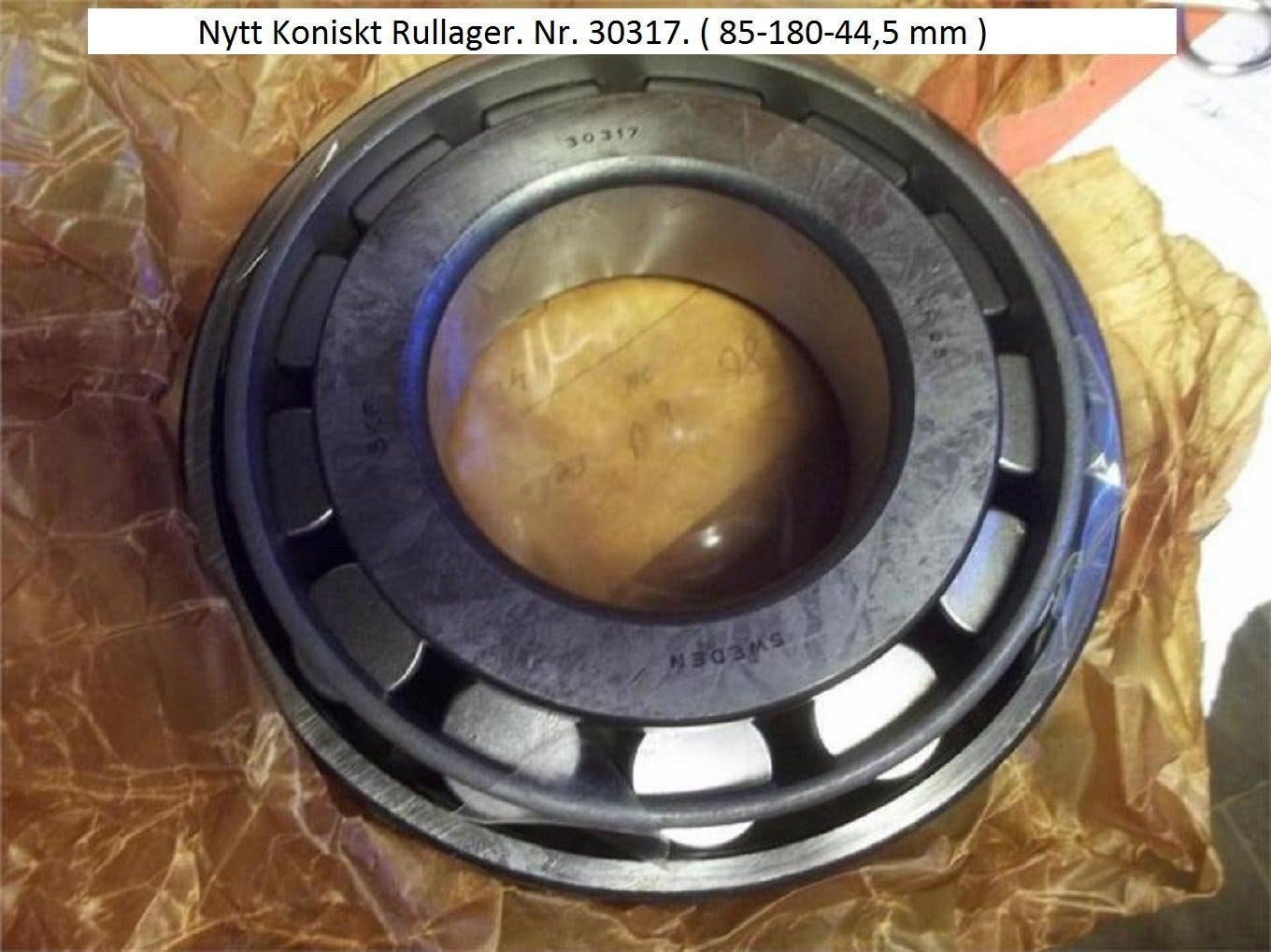 Se produkter som liknar Nytt Koniskt Rullager. Nr. 30.. på Tradera ...