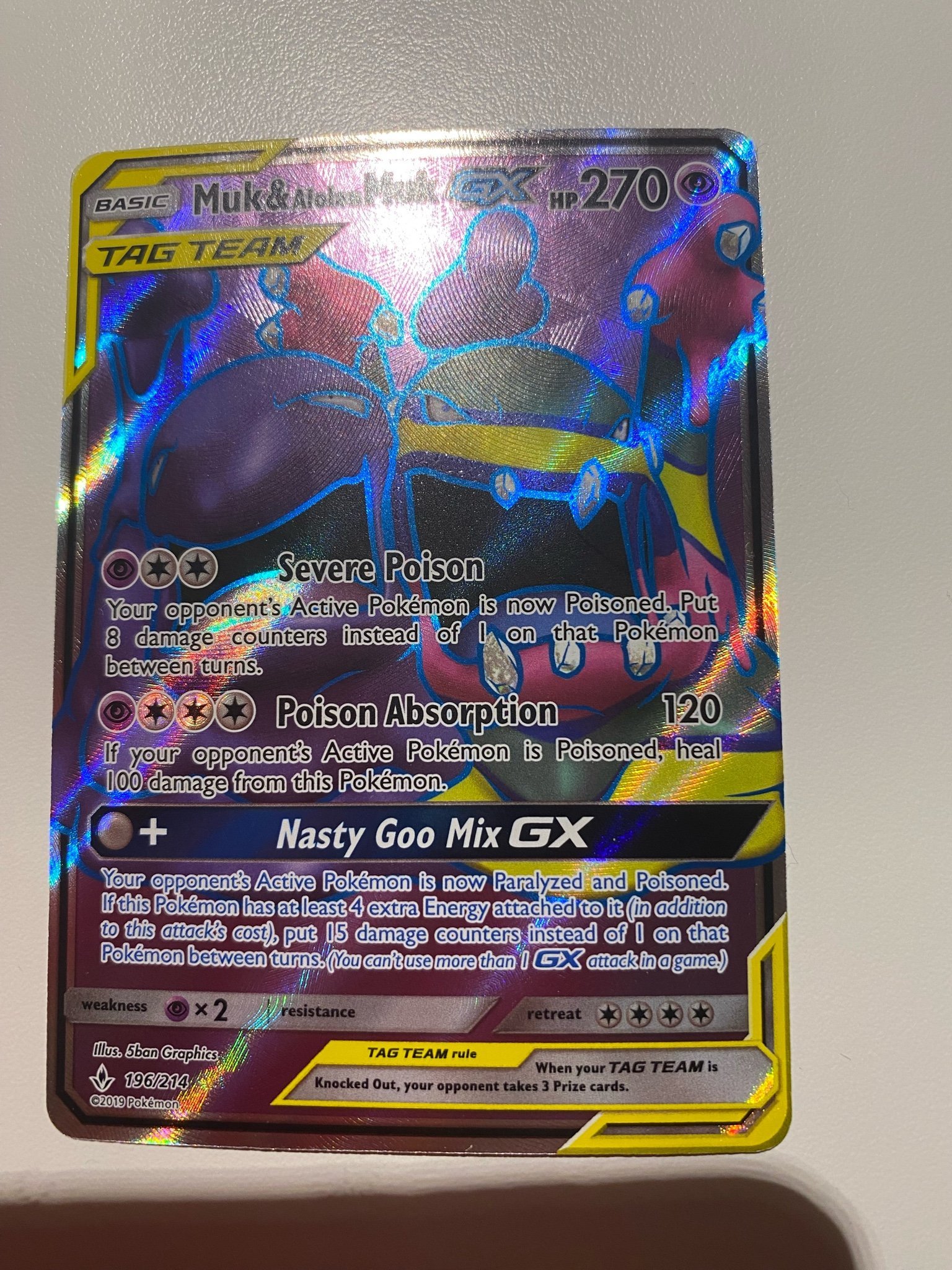 Muk & Alolan Muk GX - Pokémonkort | Köp på Tradera (700173624)