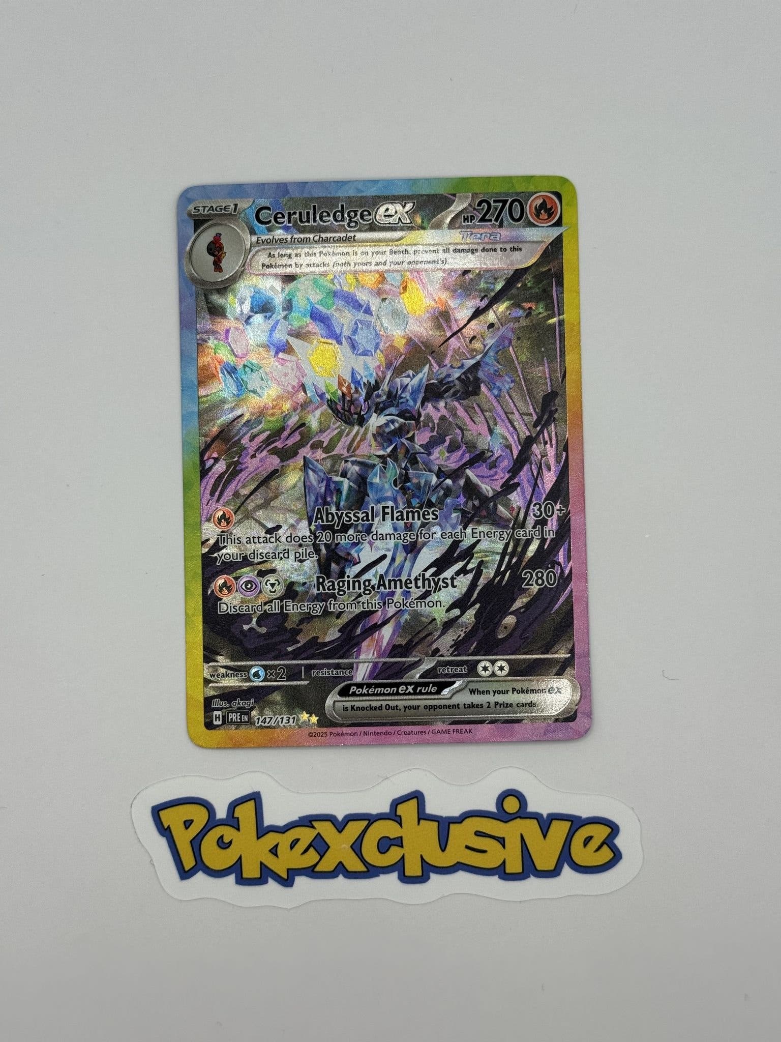 Pokemon Ceruledge ex SIR 147/.. | Köp från Pokexclusive på Tradera ...