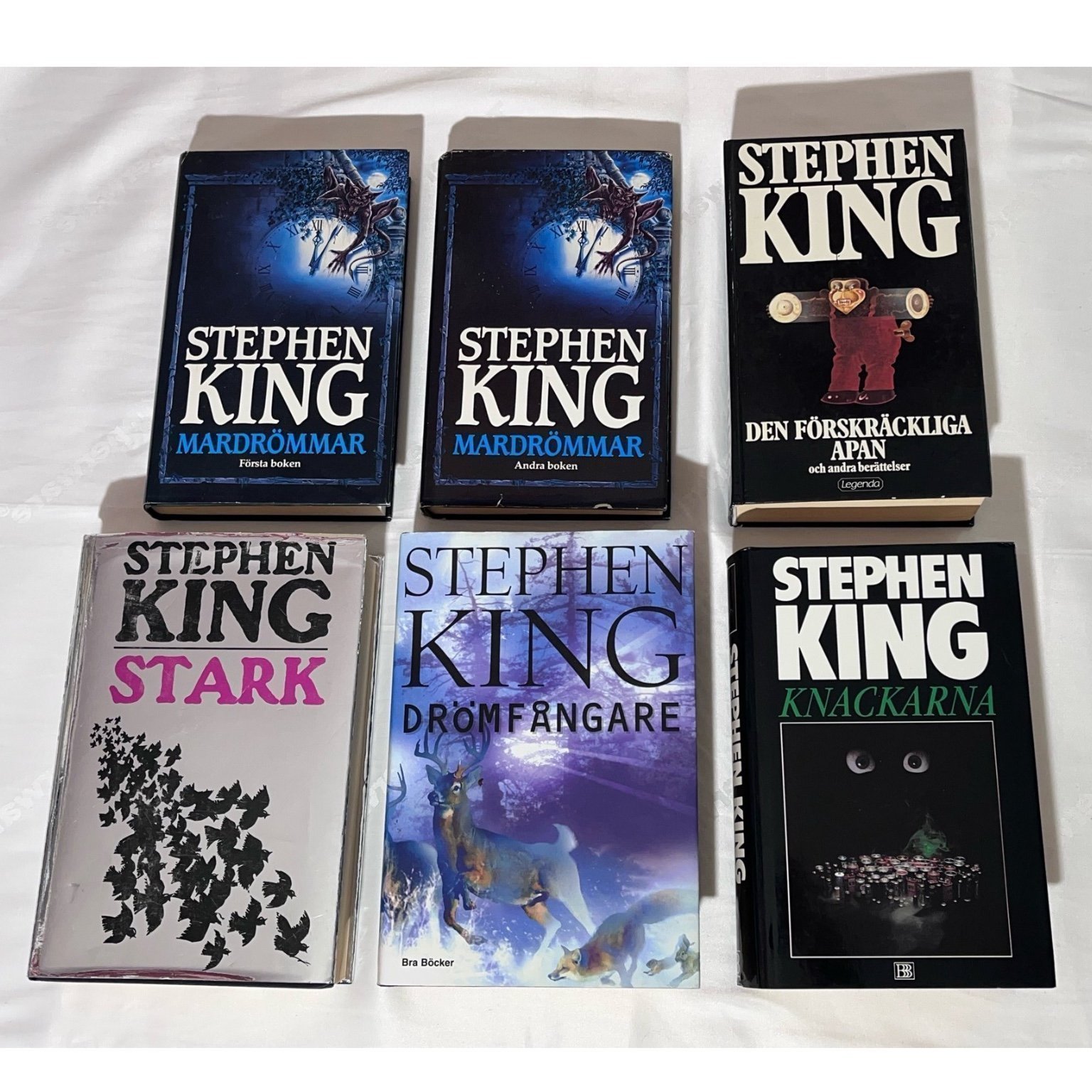 Stephen King Bokpaket: Stark, Drömfångare, Mard.. | Köp på Tradera ...