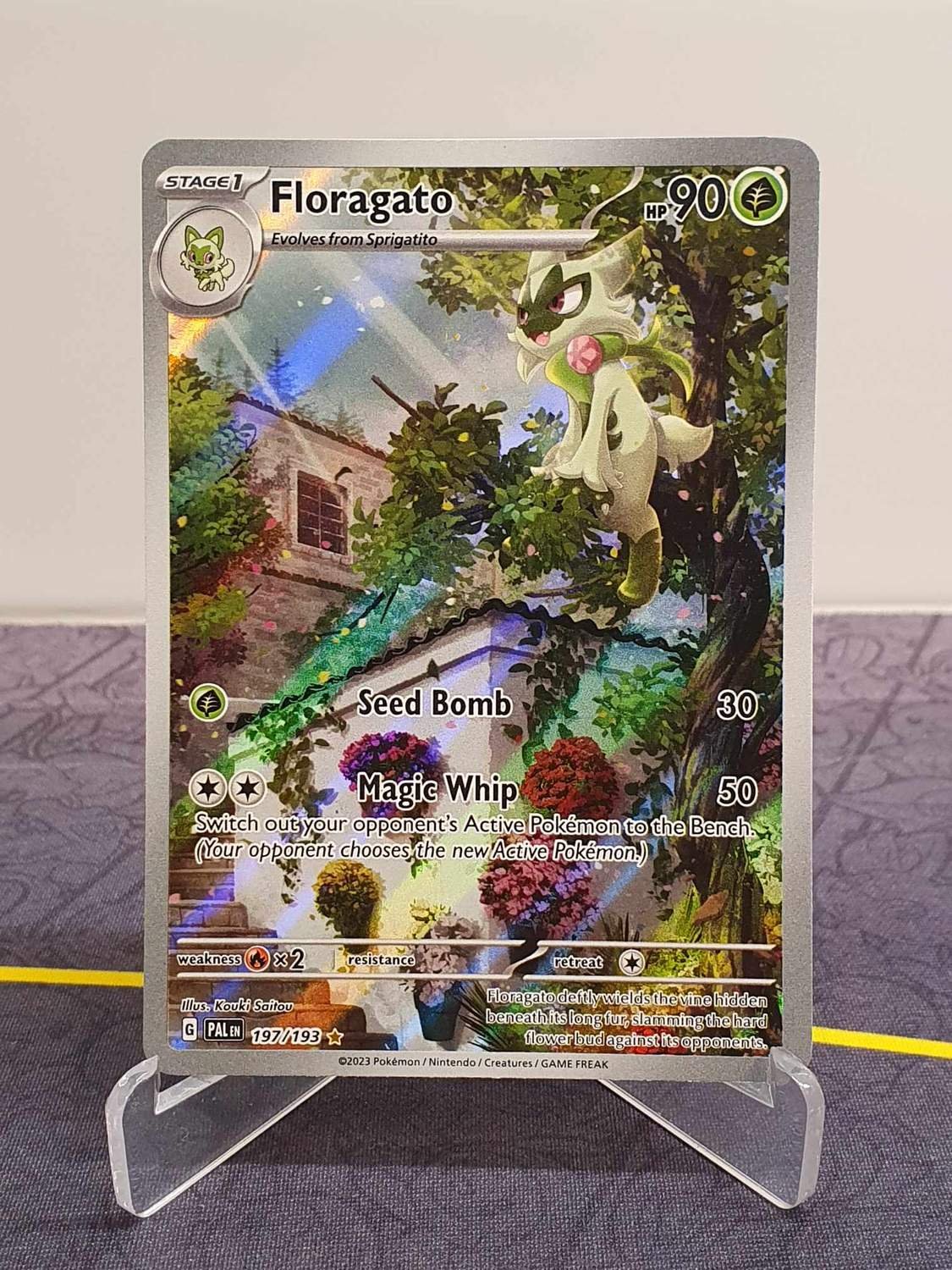 FLORAGATO 197/193 - Illustration Rare Full Art .. | Köp på Tradera ...