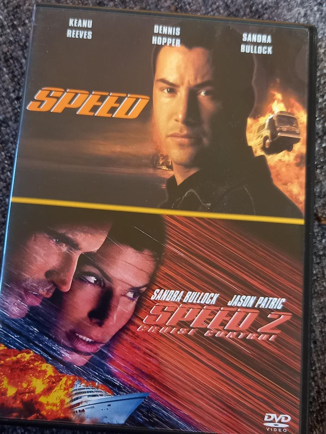 Spped 1 & 2 | Dubbel DVD | Keanu Reeves | Sandr.. | Köp på Tradera ...