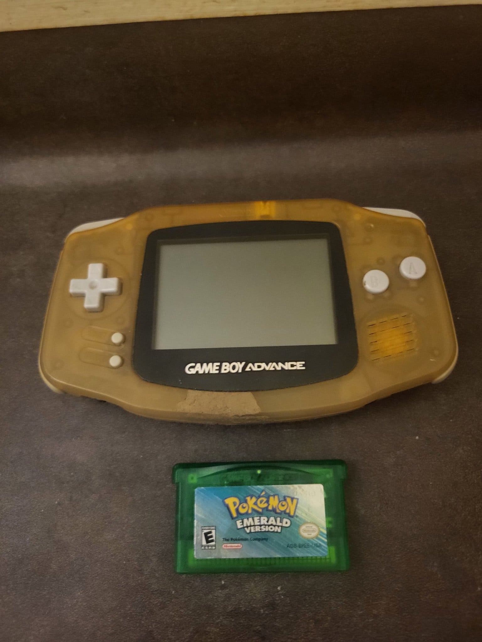 Game Boy Advance - Glacier Yellow (läs beskrivn.. | Köp på Tradera ...
