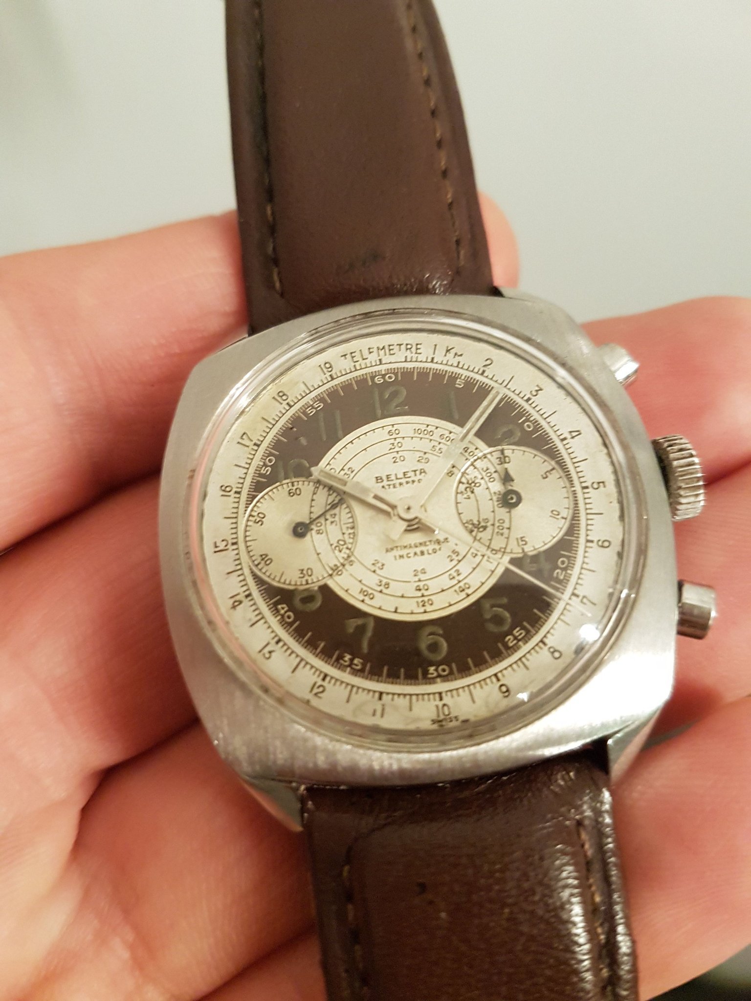 BELETA CHRONOGRAPH/TELEMETER | Köp på Tradera (708317139)