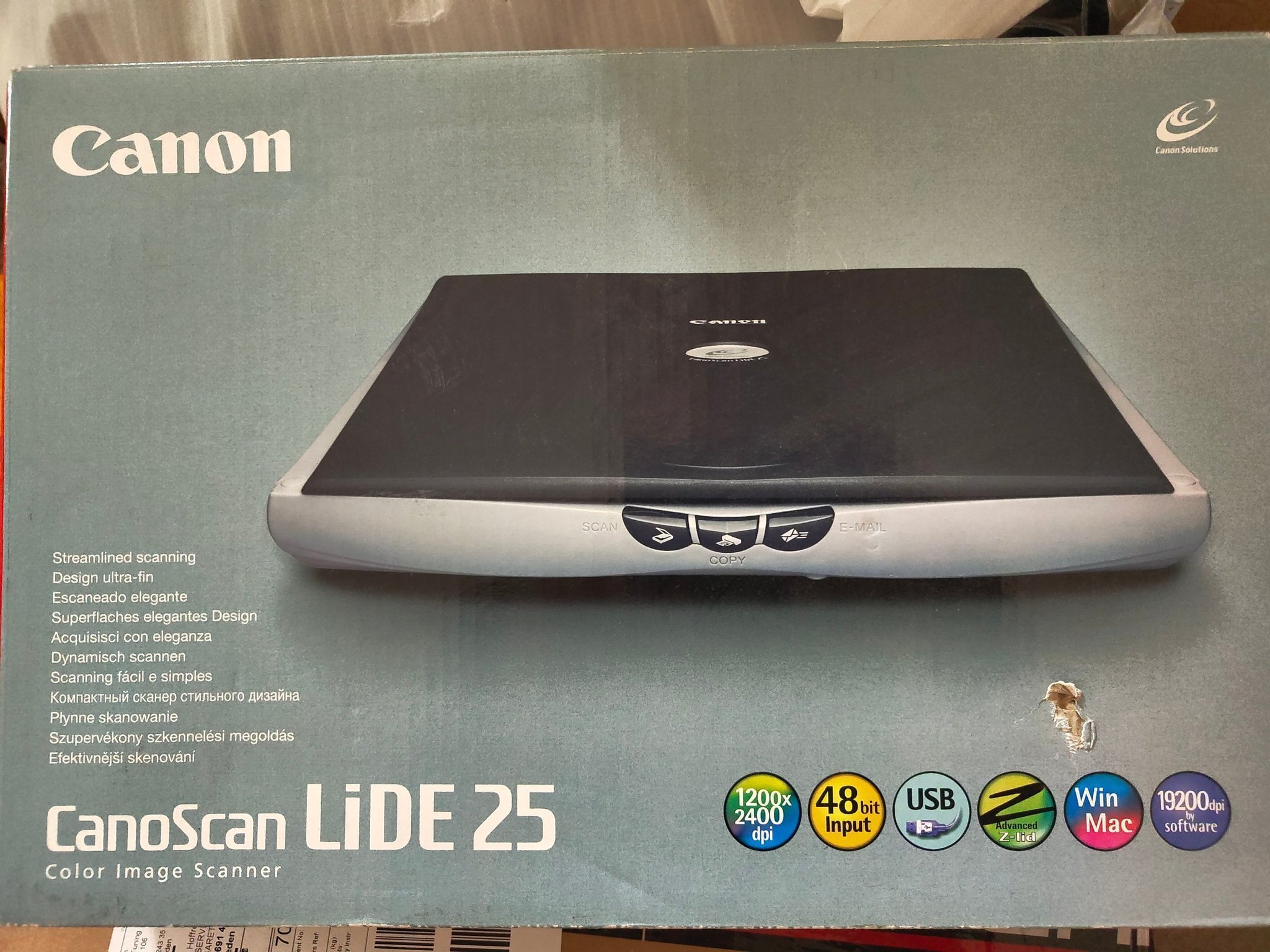 Canon CanoScan LiDE 25 Scanner | Köp på Tradera (703121503)