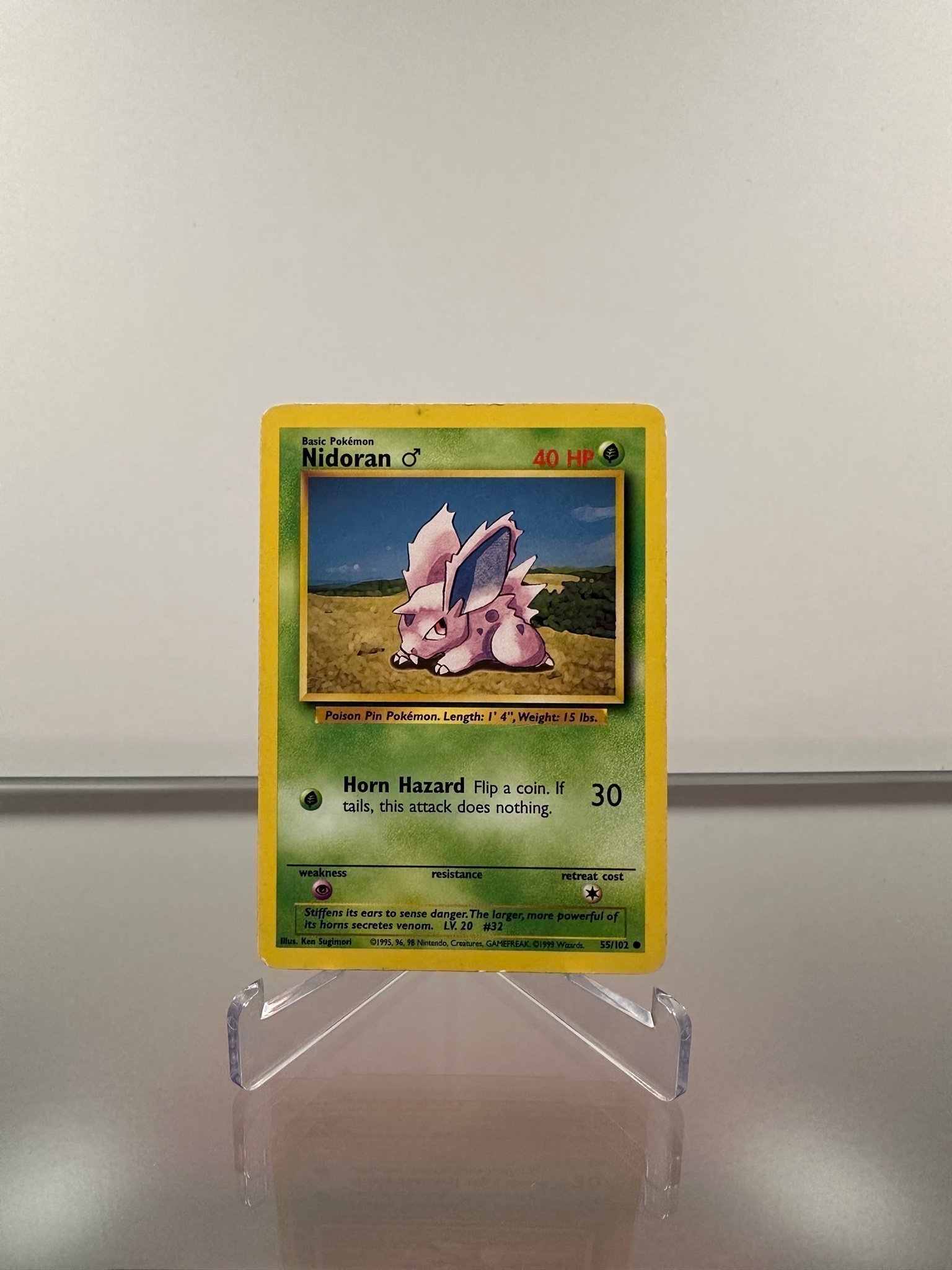 Nidoran Base set - Pokémonkort | Köp på Tradera (711667741)