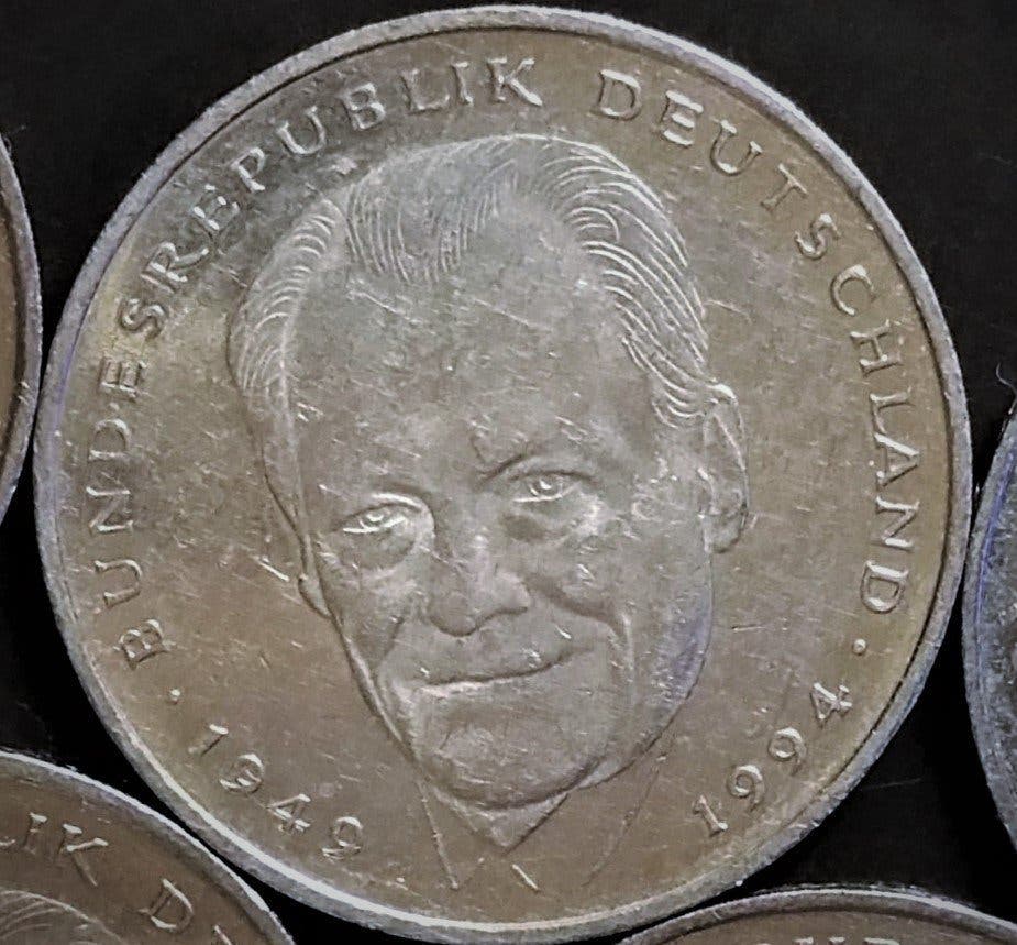 FLOT 2 MARK 1995 A 1995A BEDRE ÅR! WILLY BRANDT.. | Köp på Tradera ...