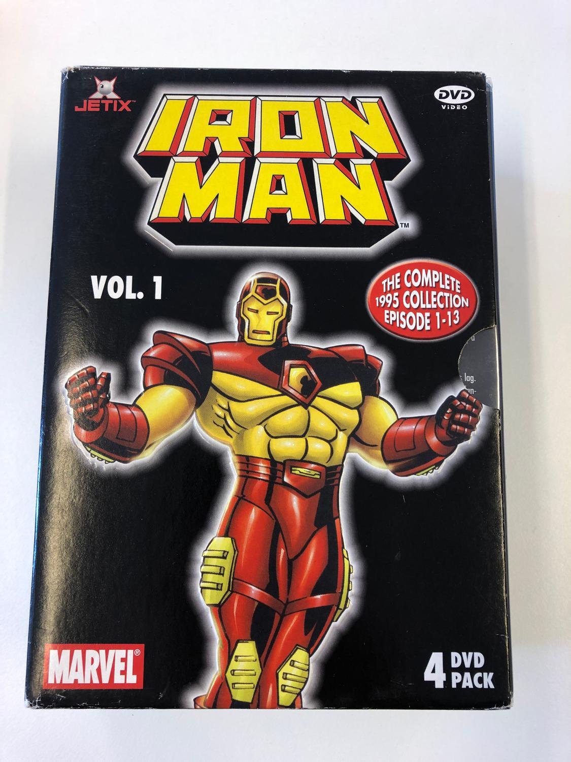 DVD-box: IRON MAN VOL.1 MARVEL - NY, INPLASTAD !! | Köp på Tradera ...