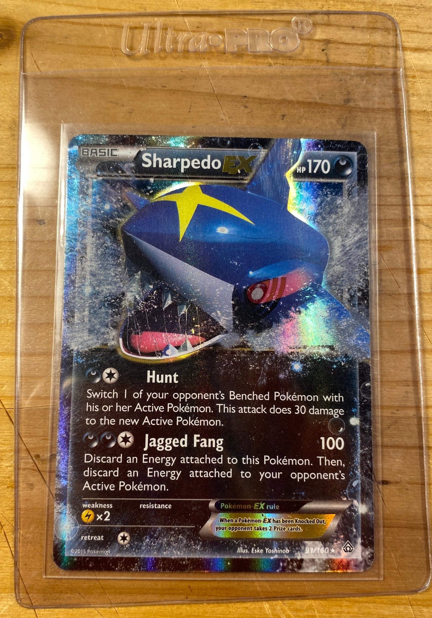 Pokemon TCG Sharpedo EX Primal Clash # 91 Rare .. | Köp på Tradera ...