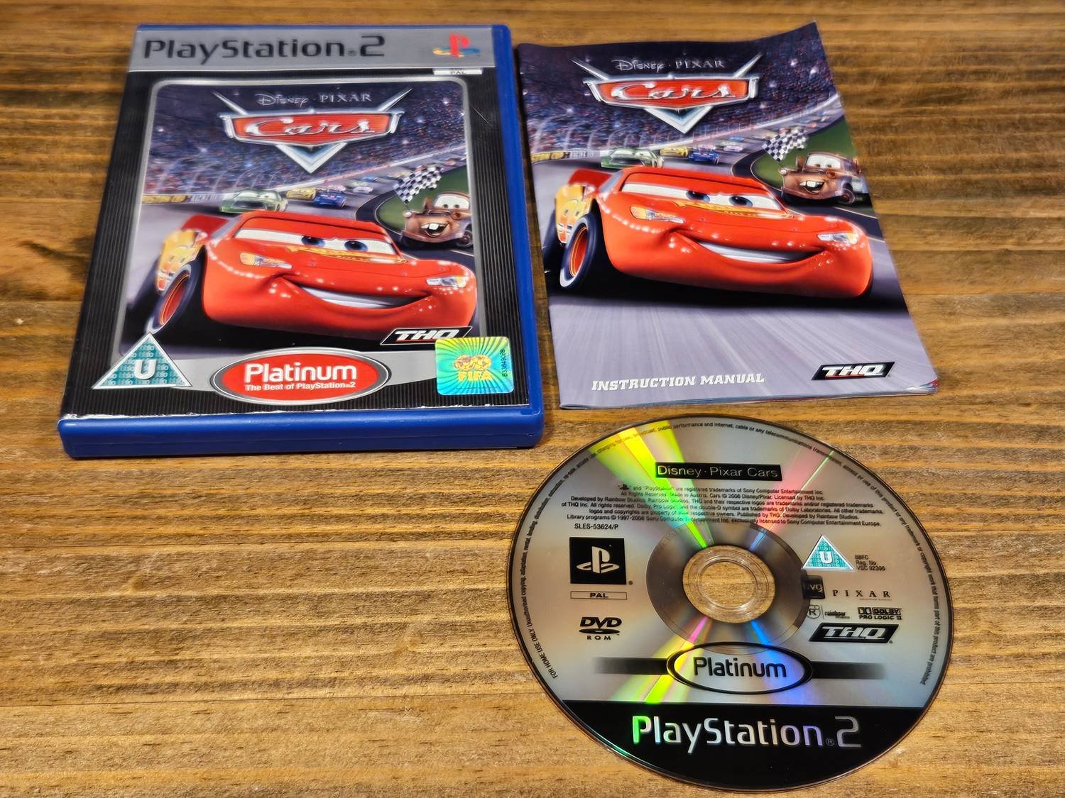 DISNEY PIXAR CARS PS2 BEG | Köp på Tradera (664757334)