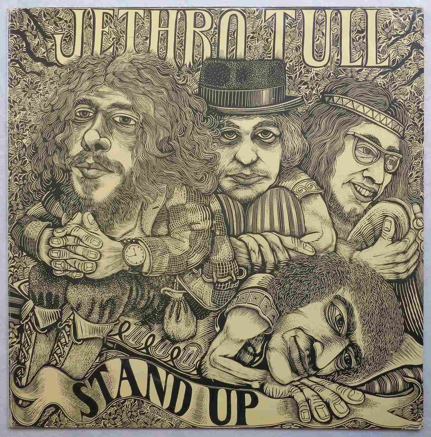 JETHRO TULL 'Stand Up' original 1969 Swedish LP.. | Köp på Tradera ...