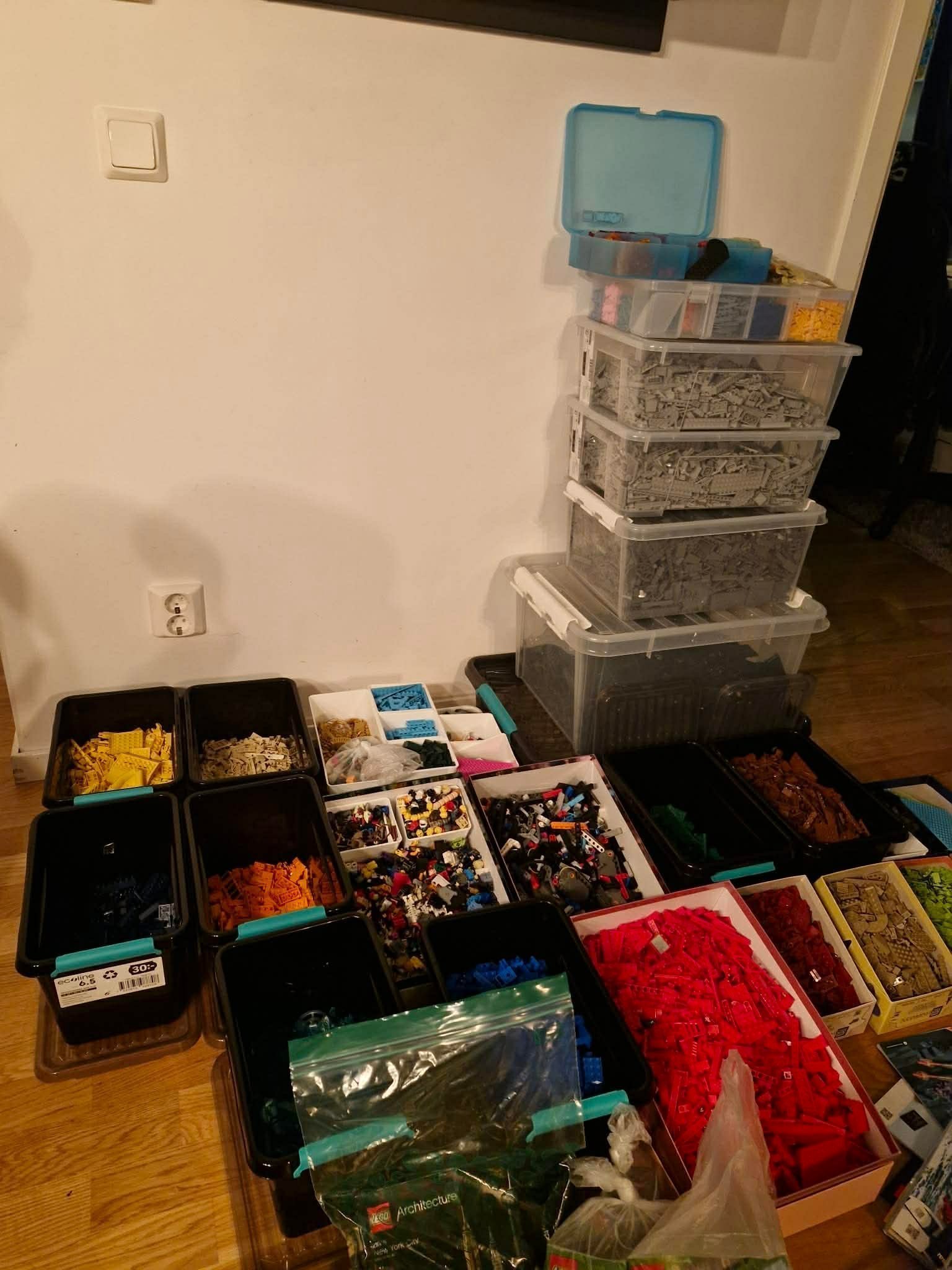 Lego Blandat - Många Set och Delar - 40KG | Köp på Tradera (712889466)