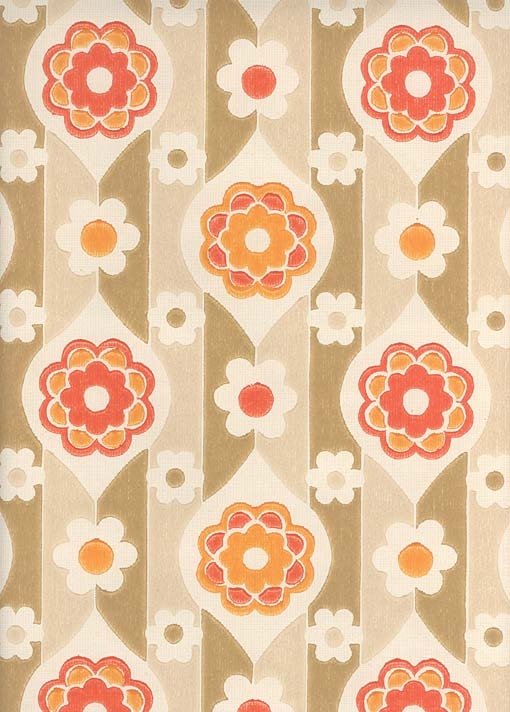 Tapeter nr G1016 1960-70 tal .. | Köp från interiör1900 på Tradera ...