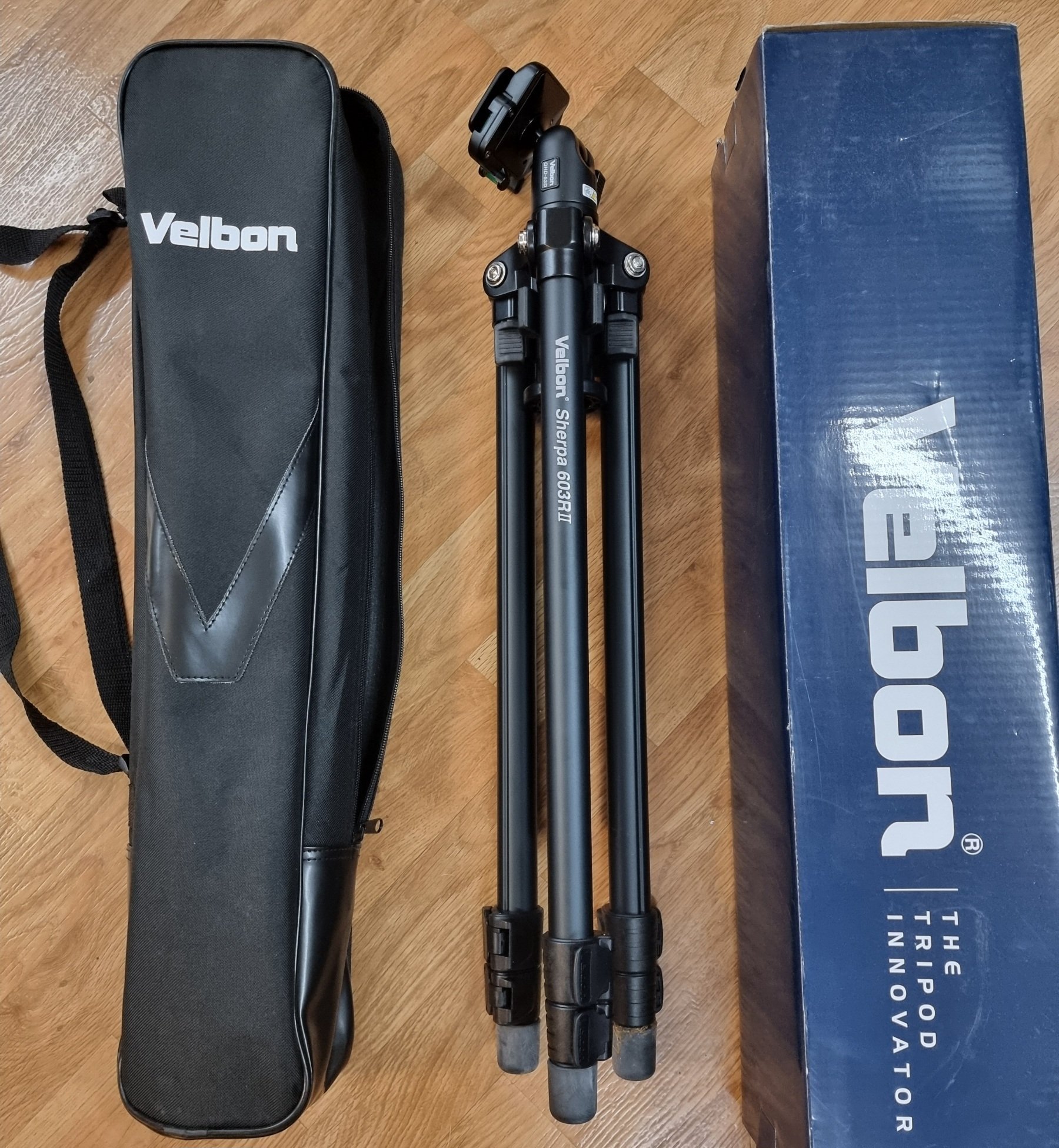 Velbon Sherpa 603RII Kamerastativ | Köp på Tradera (708036627)