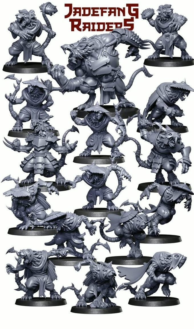 Jadefang Raiders Team, Blood Bowl,Dungeon bowl .. | Köp på Tradera ...