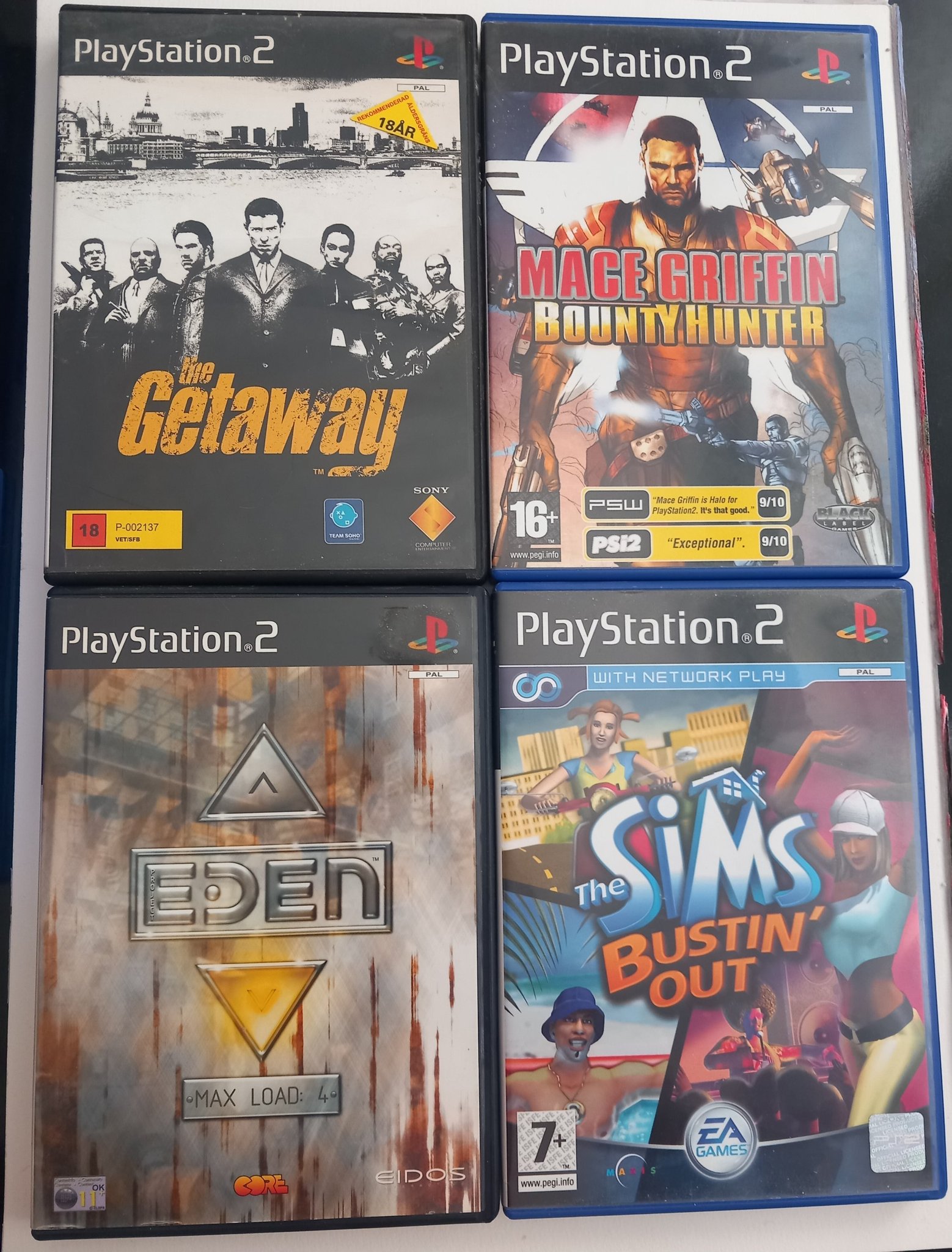 Se produkter som liknar 4 st PlayStation 2 spel - The.. på Tradera ...
