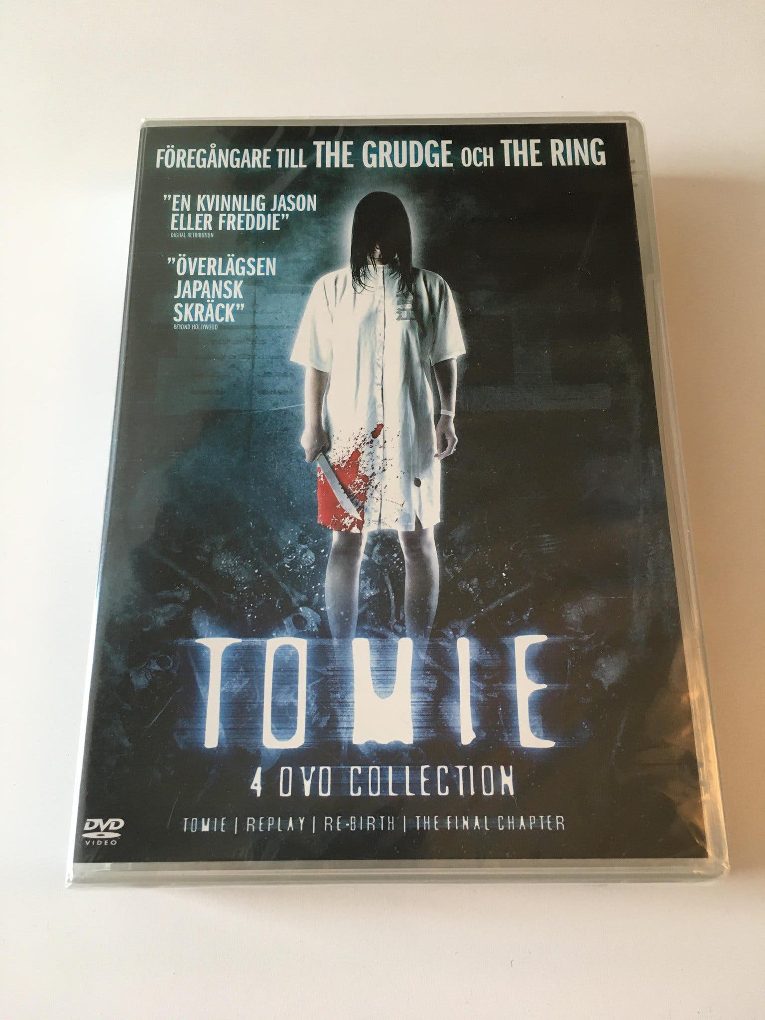 Tomie, 4 DVD collection, inplastad DVD-box | Köp på Tradera (642337824)
