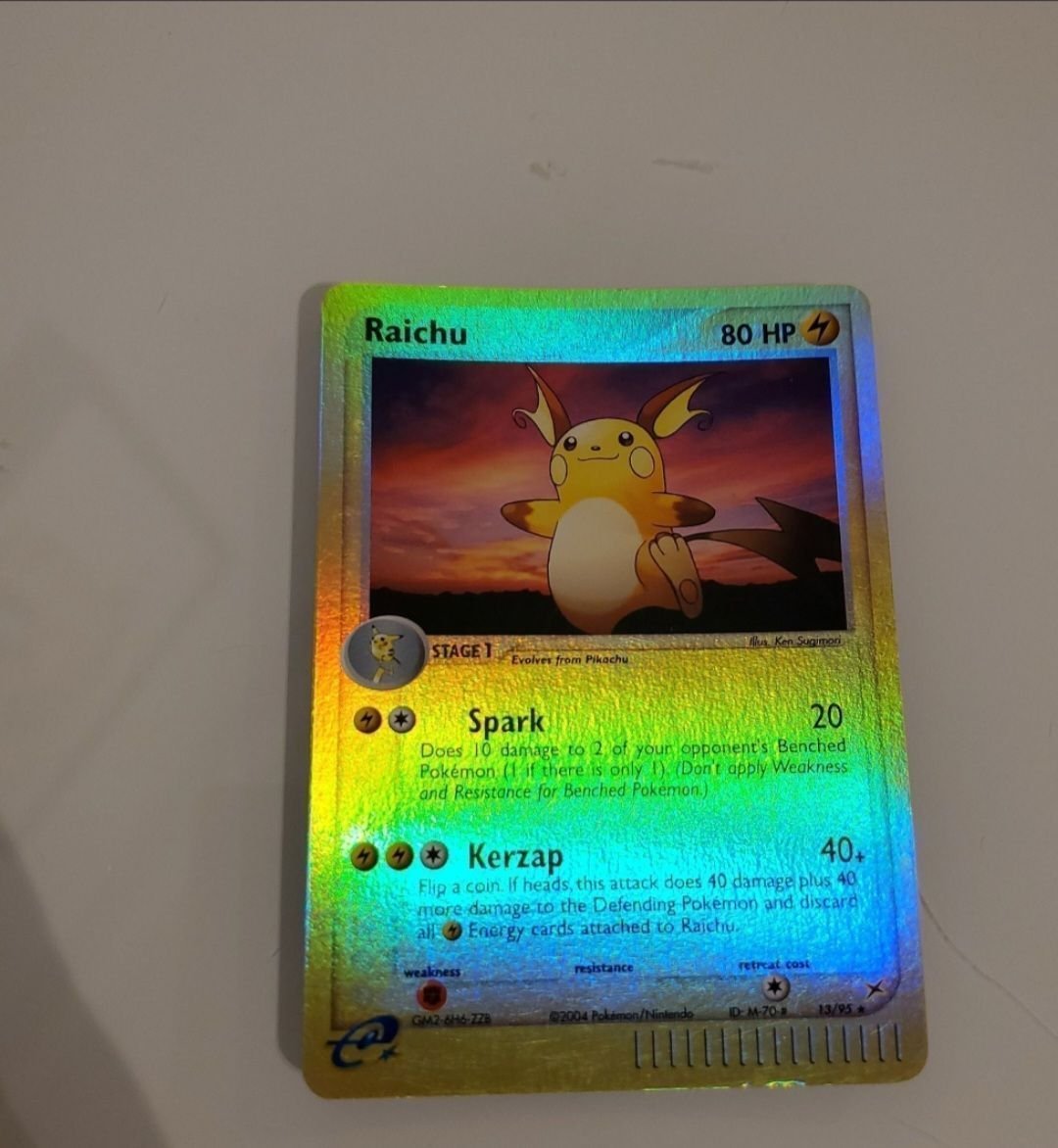 Raichu - Pokémonkort | Köp på Tradera (709521302)