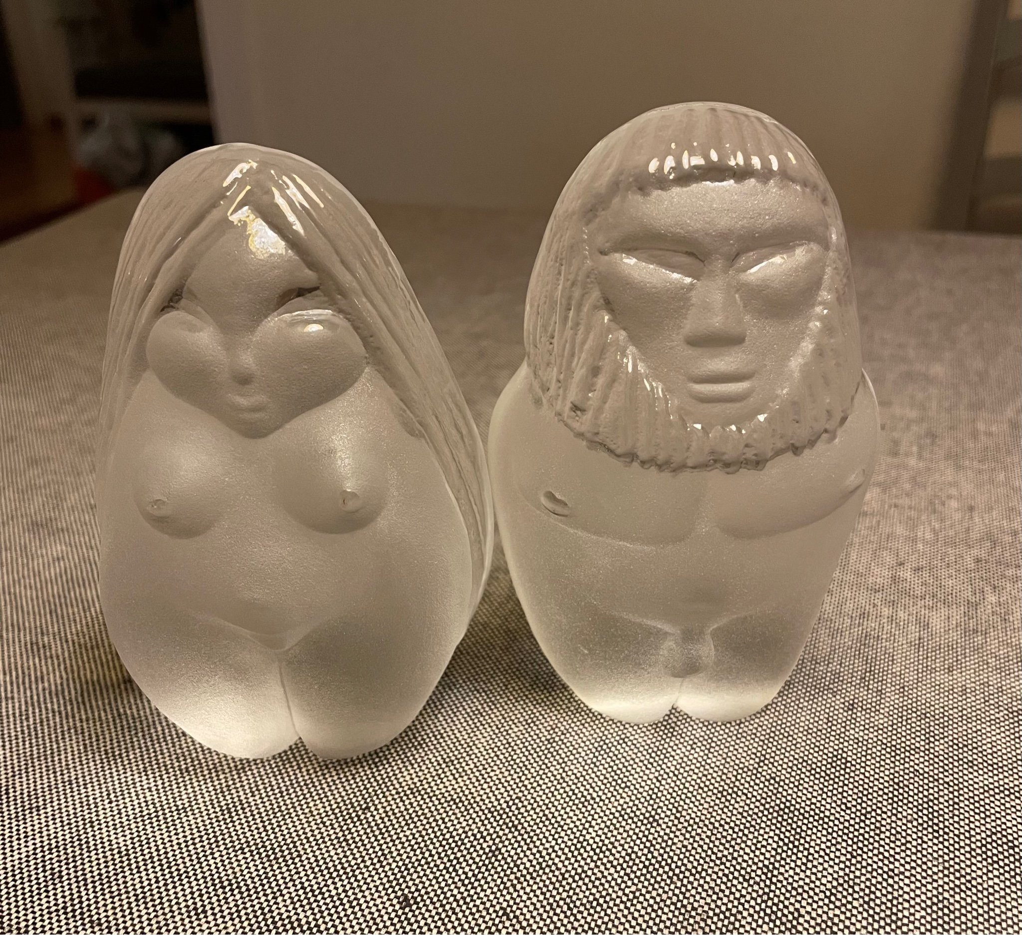 Mats Jonasson ”Adam och Eva”, figuriner i massi.. | Köp på Tradera ...