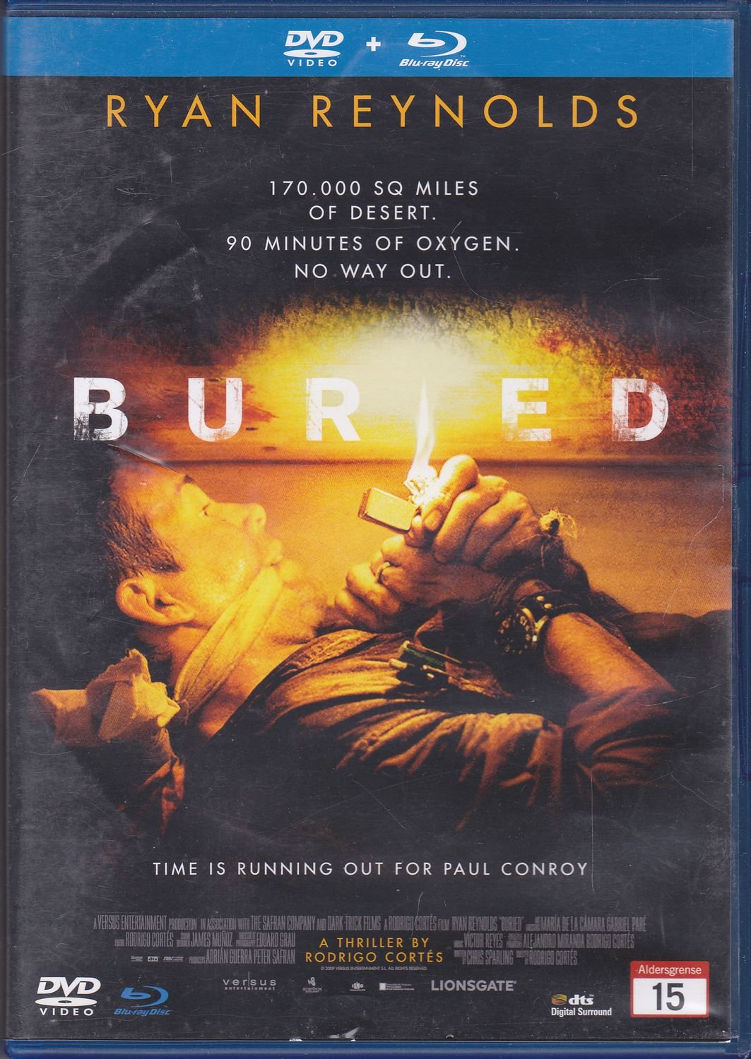 BluRay + DVD / Buried / Ryan Reynolds / Nära ny.. | Köp på Tradera ...