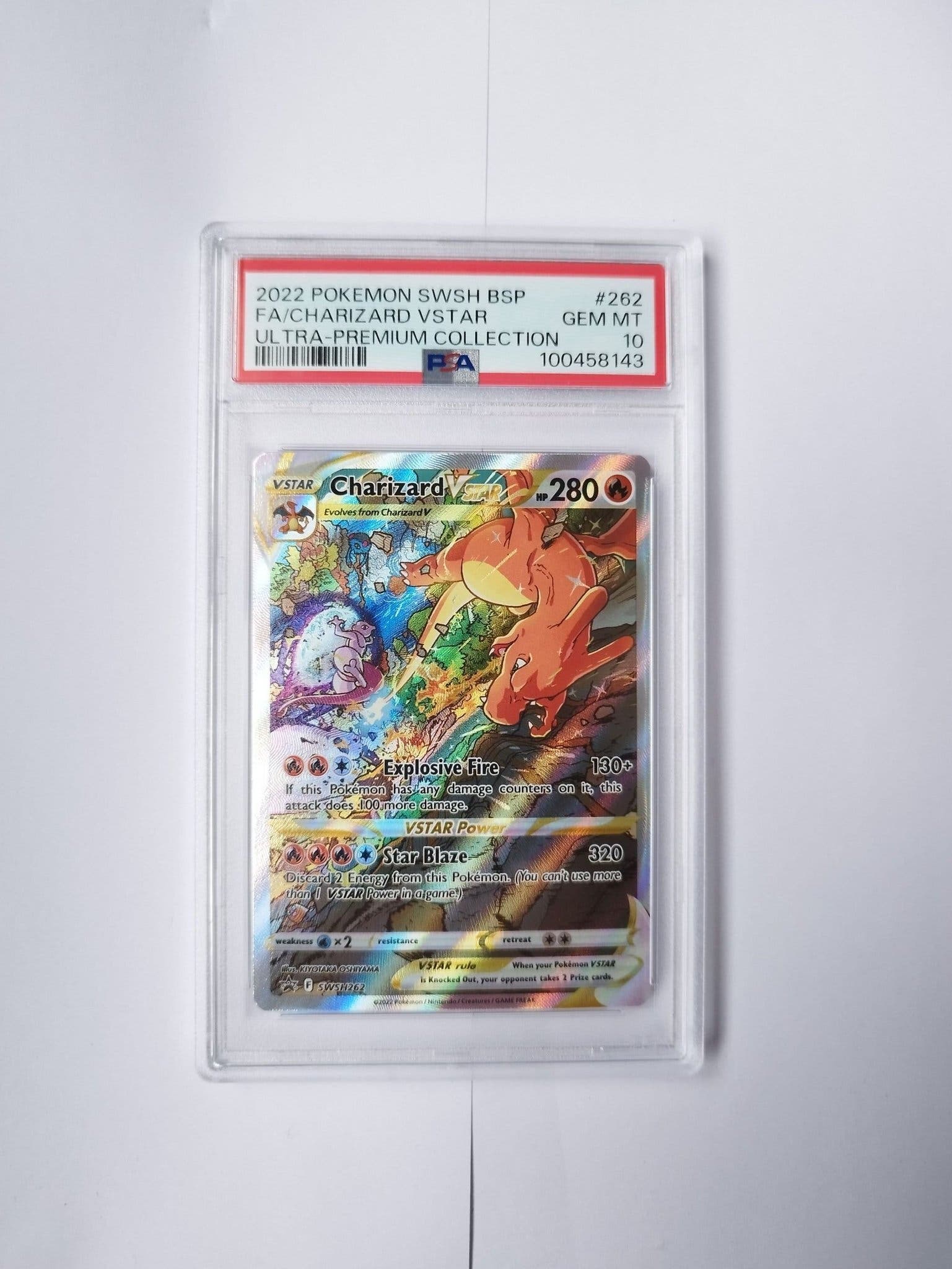 PSA 10 Charizard Promo #262 - Pokémon | Köp på Tradera (661272939)