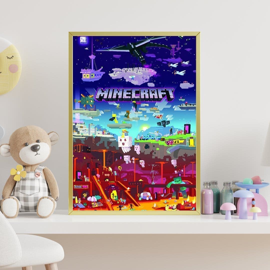 Minecraft Poster Storle.. | Köp från Din-Poster-Paradis på Tradera ...