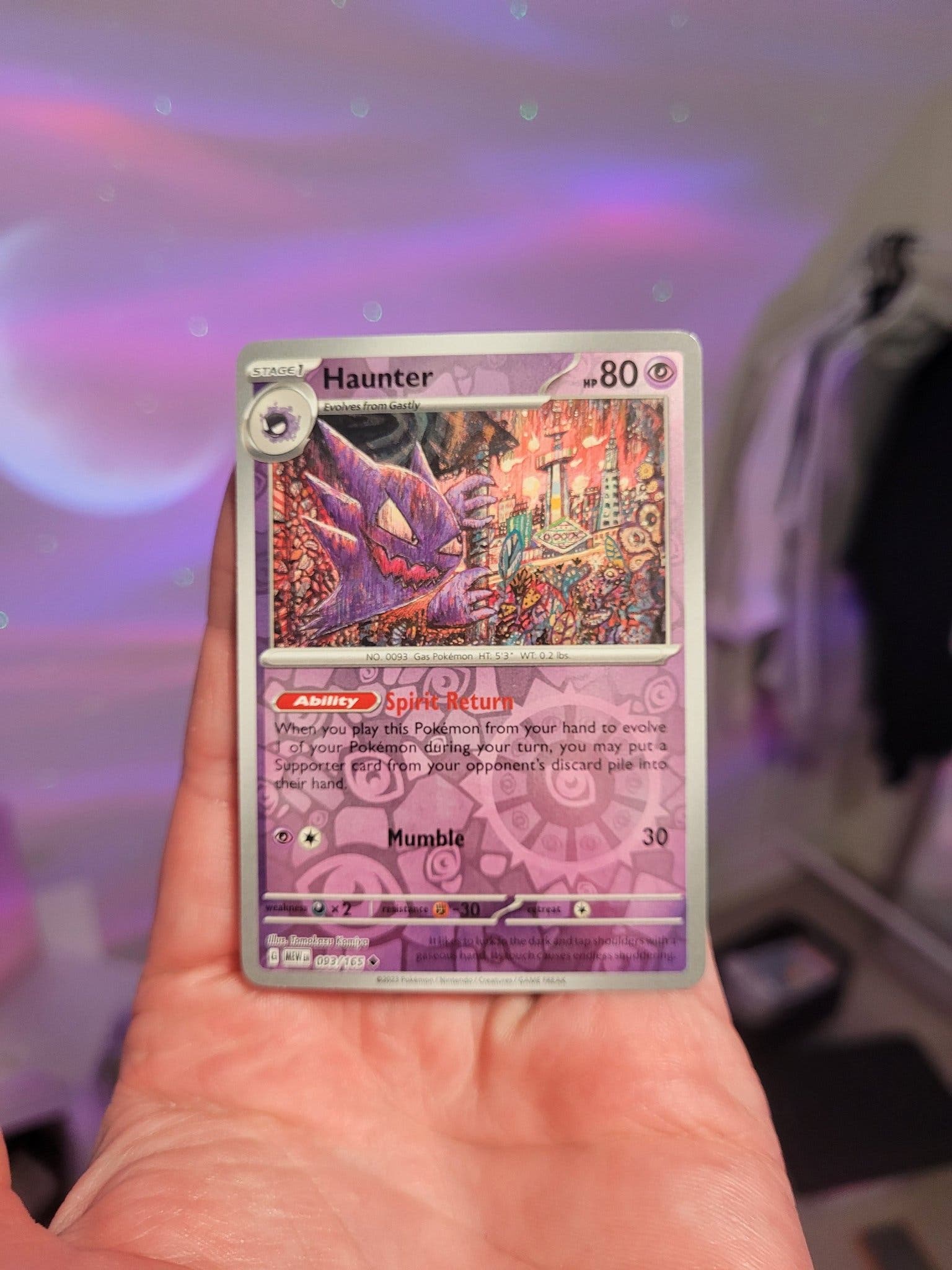 Haunter Pokémonkort från 151 | Köp på Tradera (712454288)