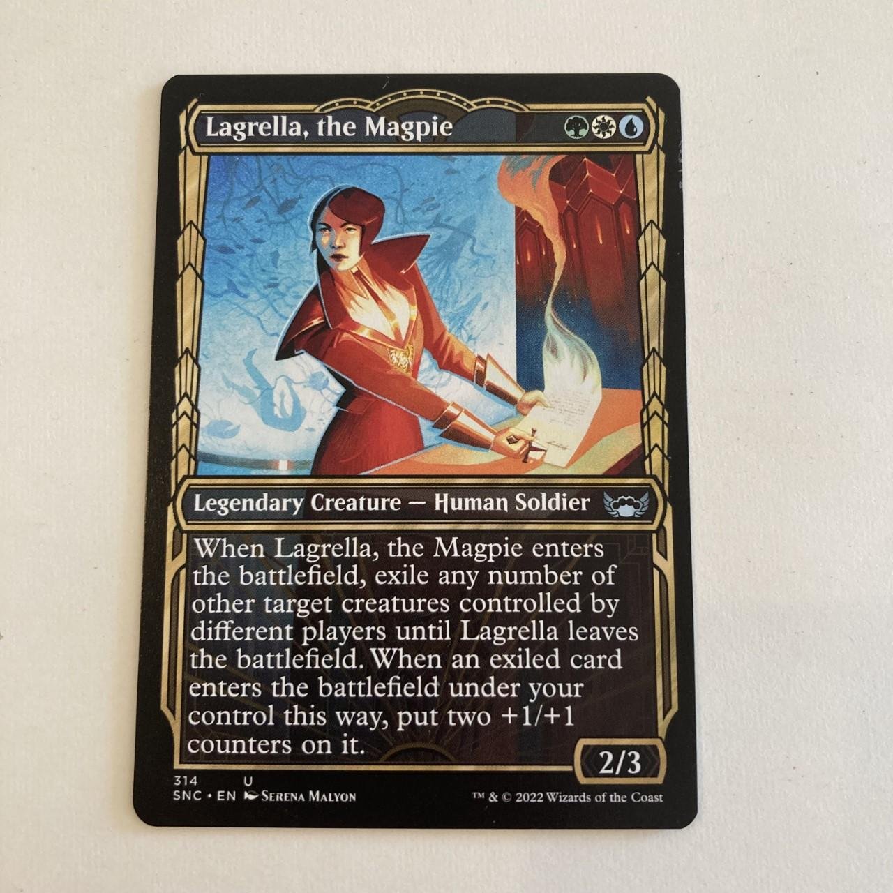 MAGIC THE GATHERING. LAGRELLA, THE MAGPIE. LEGE.. | Köp på Tradera ...