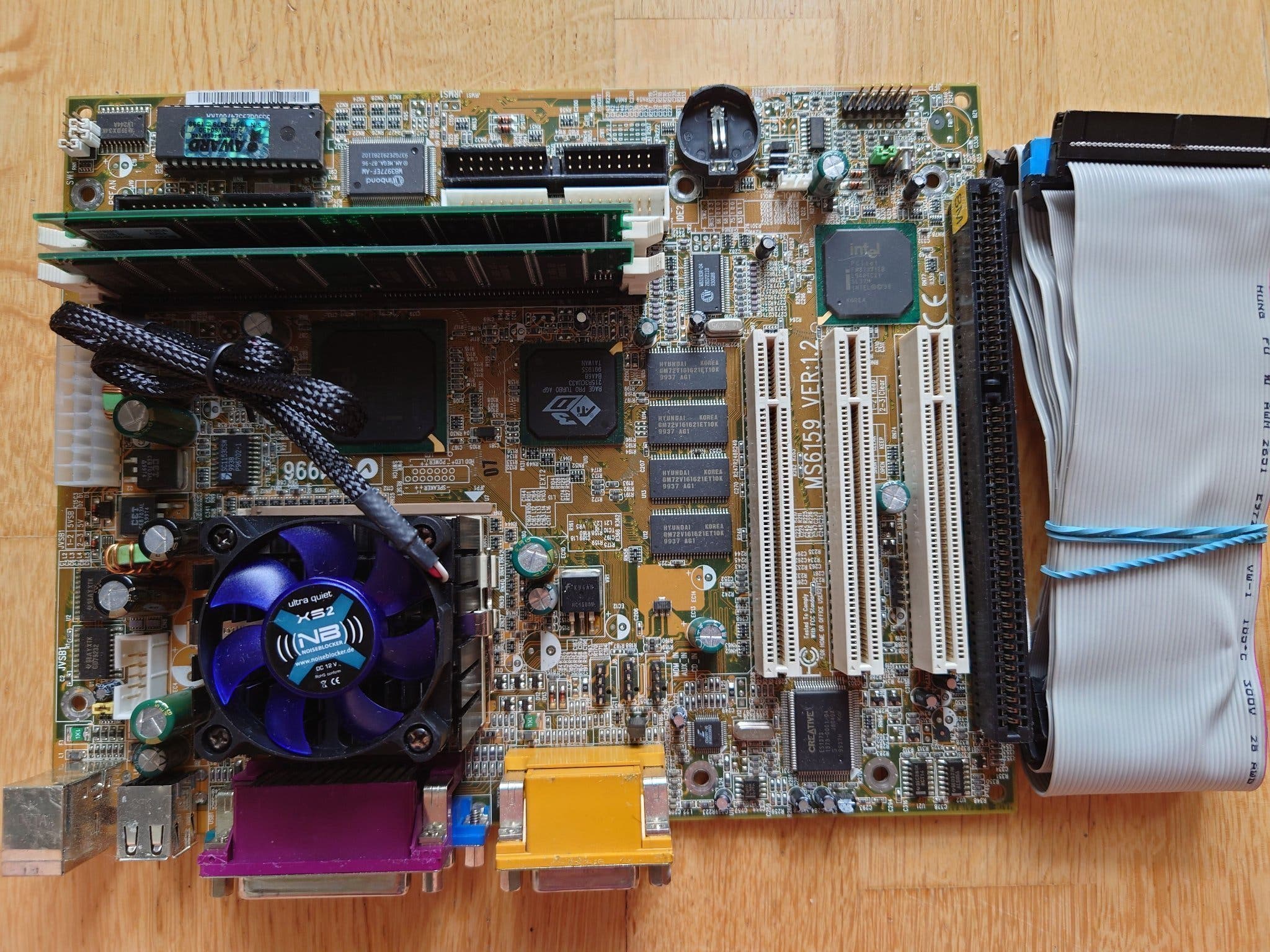 MSI MS-6159, Socket 370, Intel 440LX, Celeron @.. | Köp på Tradera ...