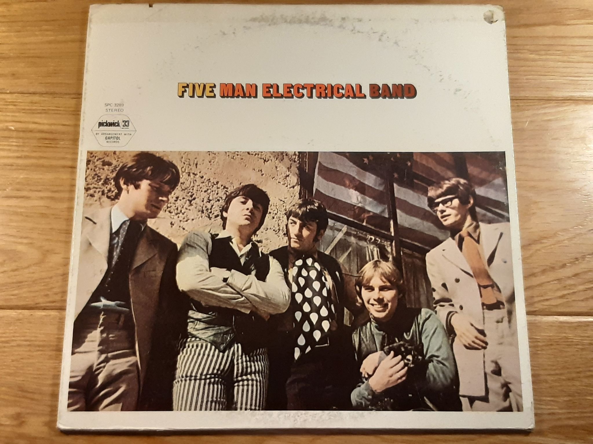 LP - Five Man Electrical Band - Five Man Electr.. | Köp på Tradera ...