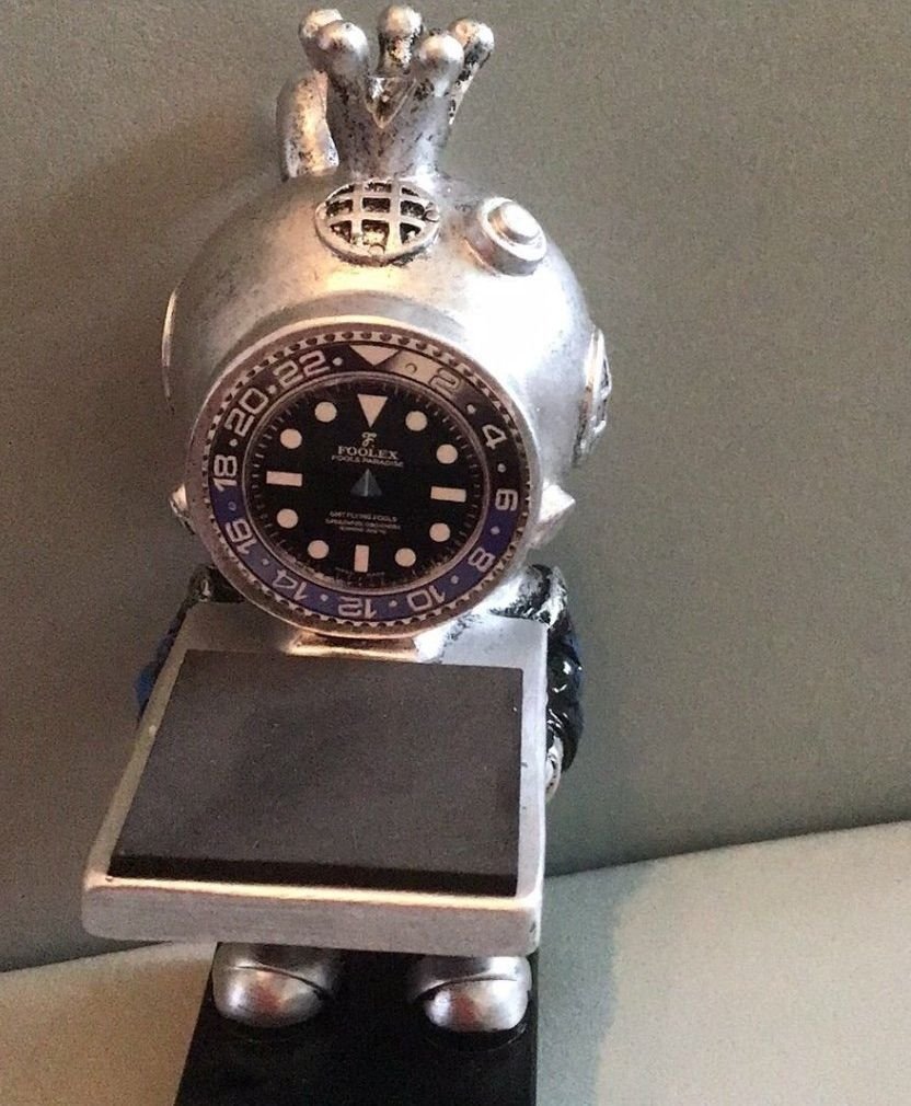 Klock-betjänt, ur-hållare -Foolex GMT diving Fo.. | Köp på Tradera ...