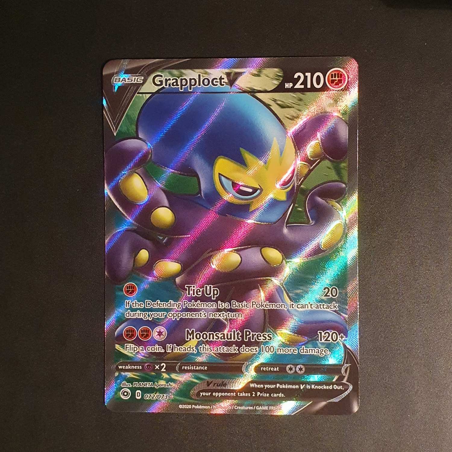 Pokemon Grapploct V 072/073 Champions Path | Köp på Tradera (700674660)