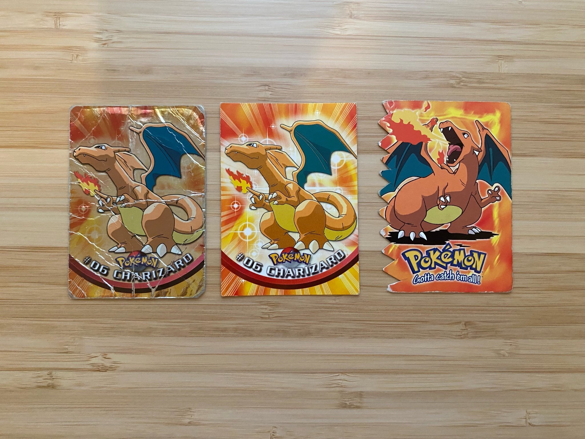 3 Charizard Pokemon Topps - Holo - Rare | Köp på Tradera (685414461)