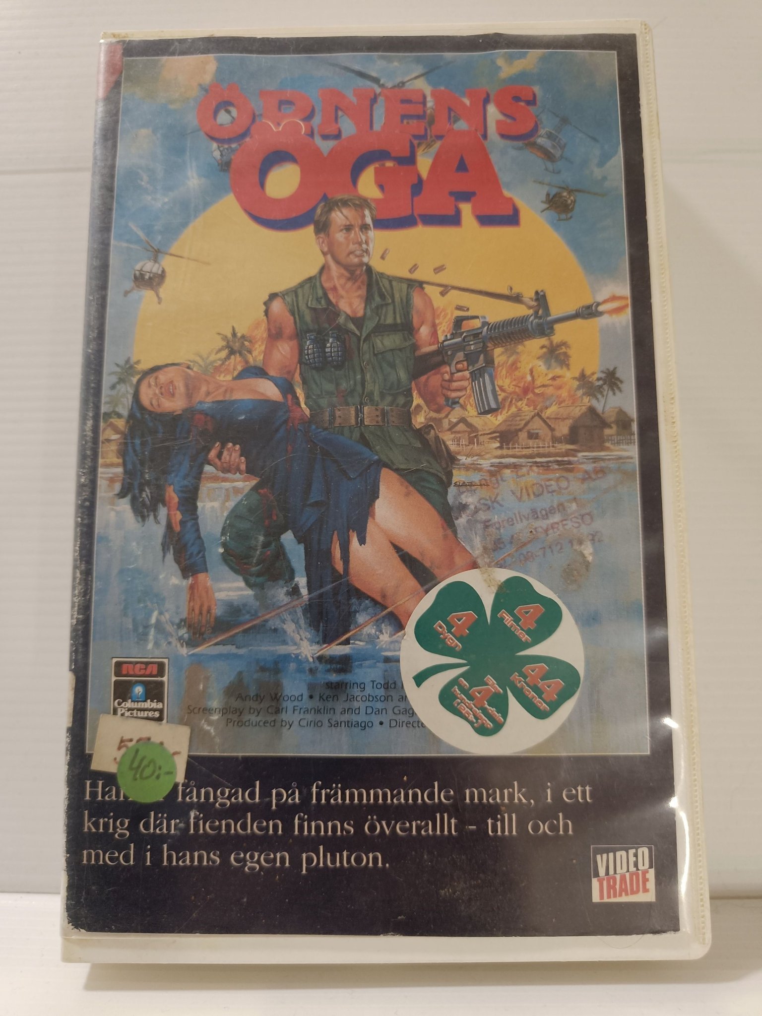 Örnens Öga - Fd. hyrfilm - Filippino-action - S.. | Köp på Tradera ...