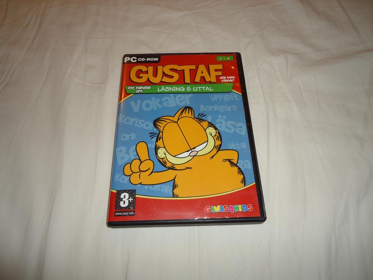 Garfield & Katten Gustaf Läsning & Uttal PC CD .. | Köp på Tradera ...